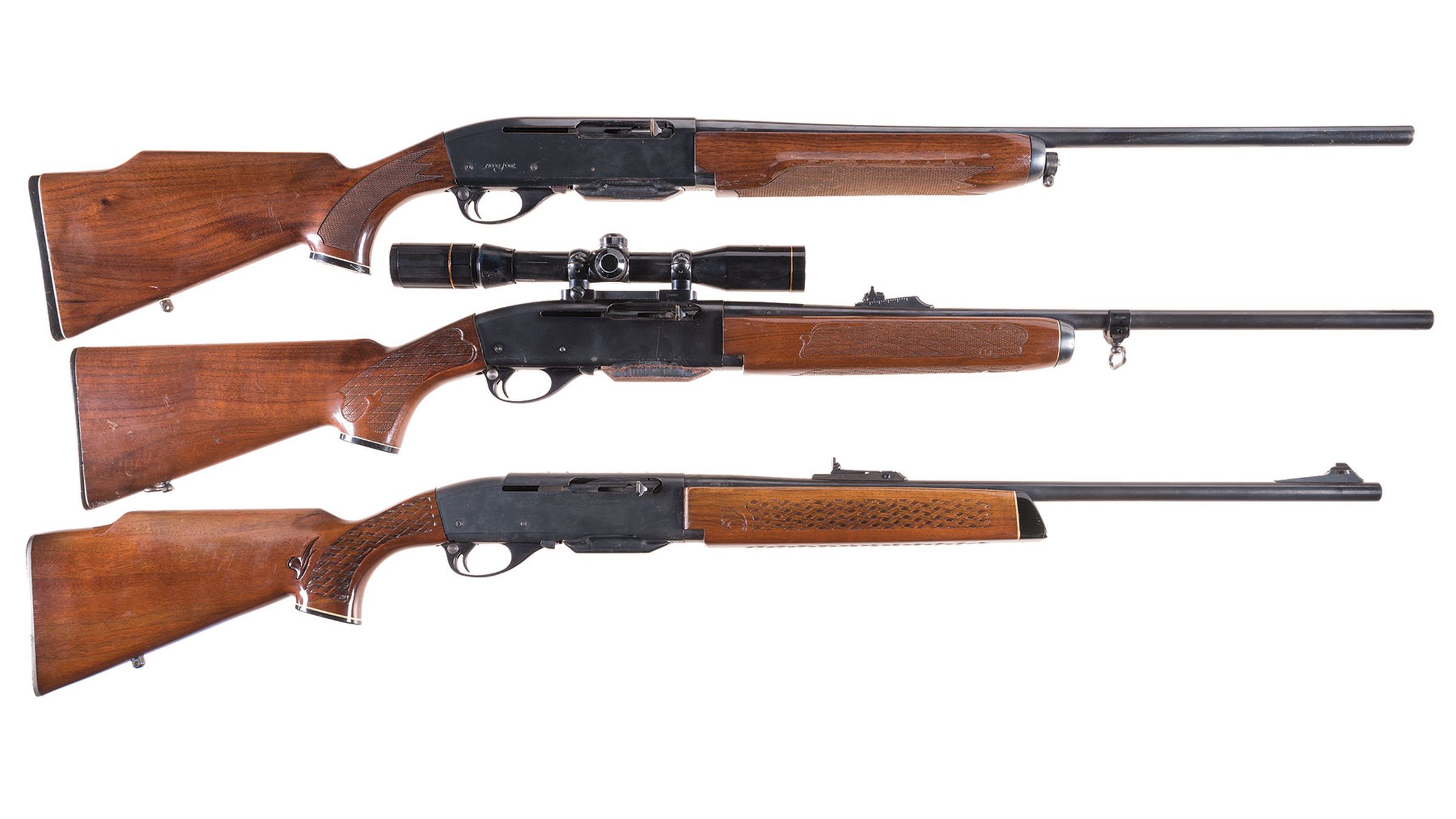 Three Remington Semi-Automatic Rifles | Rock Island Auction