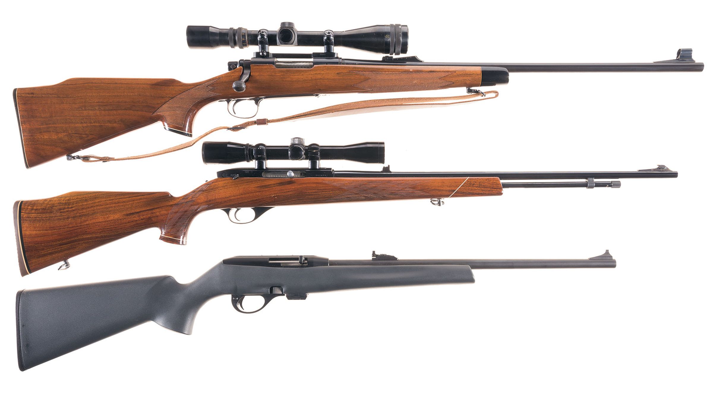 Three Sporting Rifles | Rock Island Auction