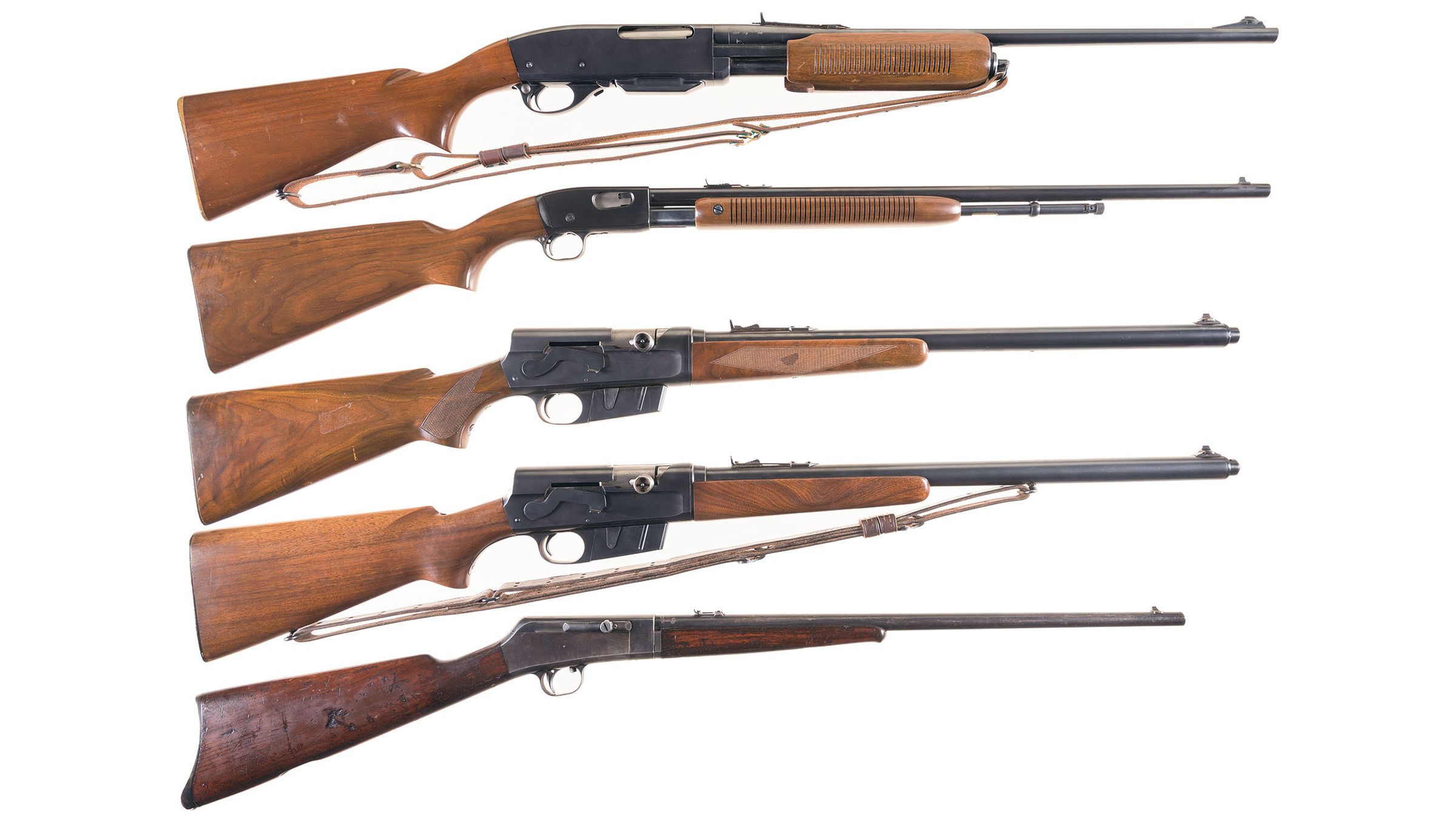 Five Remington Rifles | Rock Island Auction