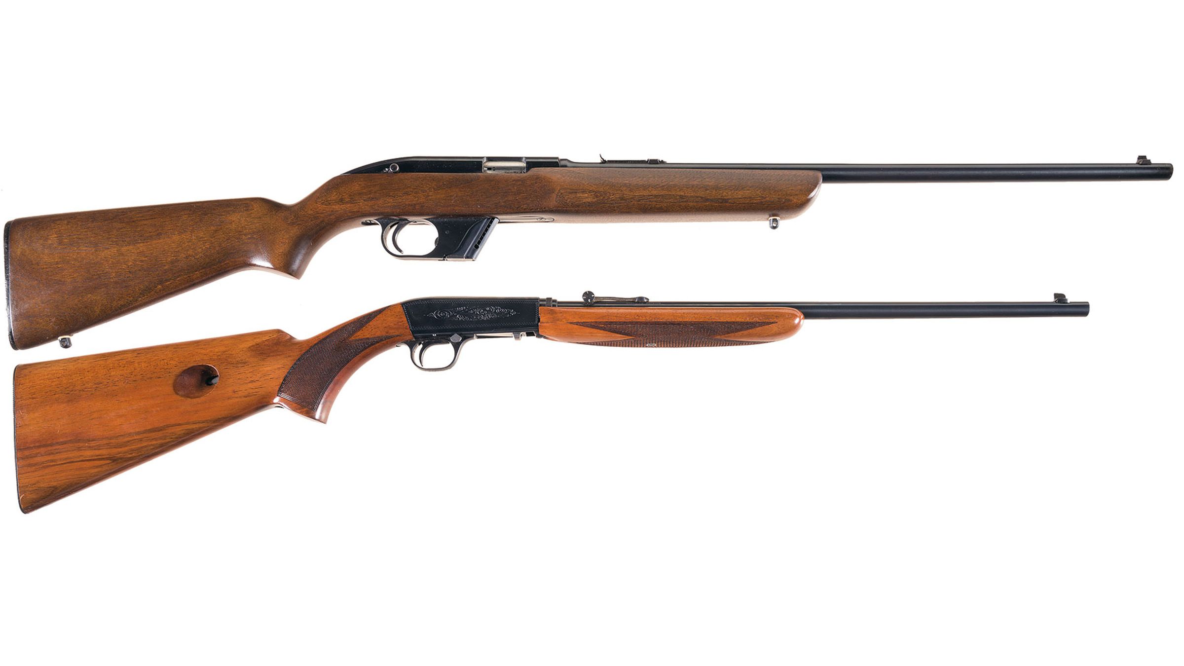 Two Semi-Automatic Rimfire Rifles | Rock Island Auction