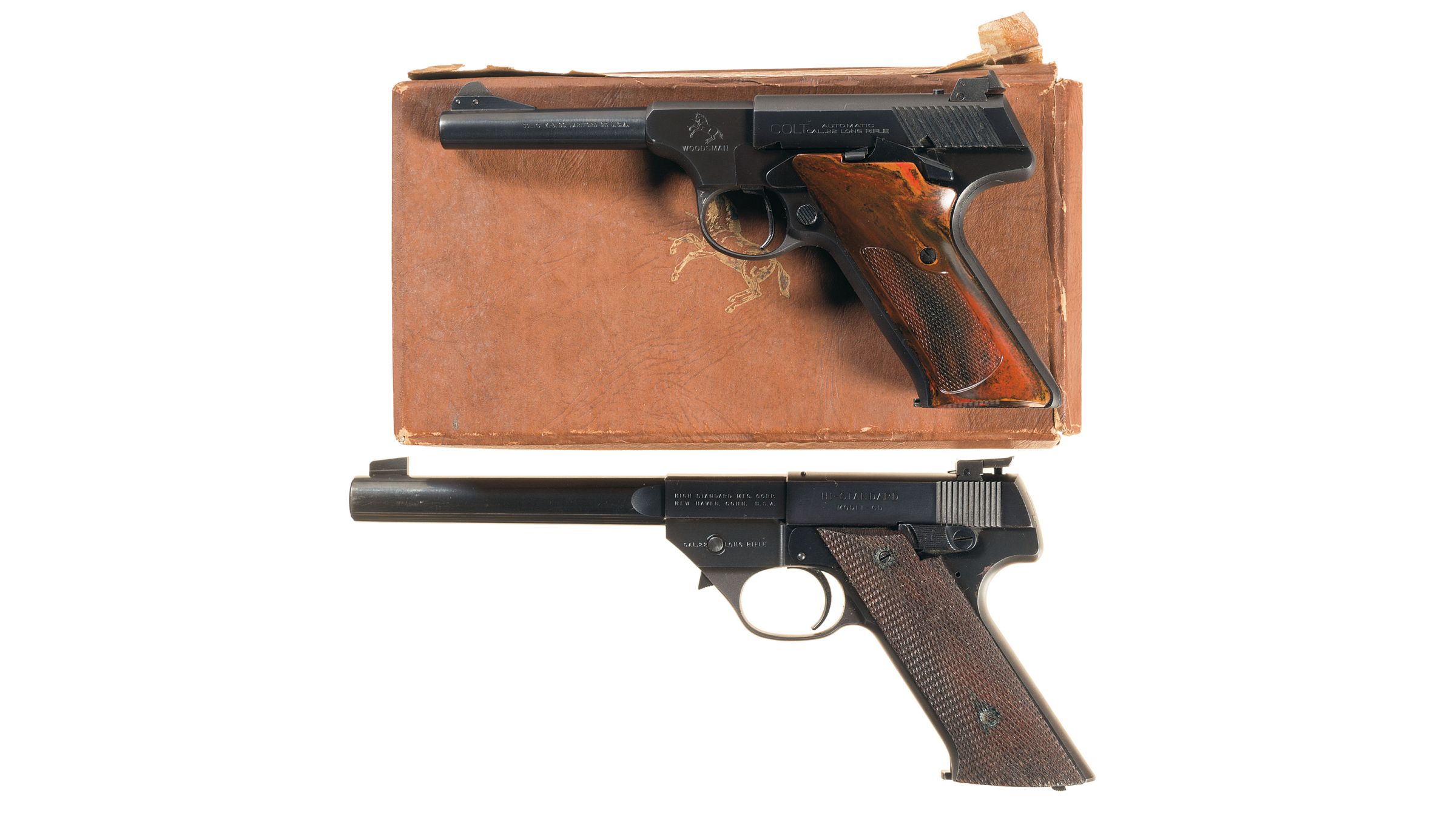 Two Semi-Automatic Rimfire Pistols | Rock Island Auction