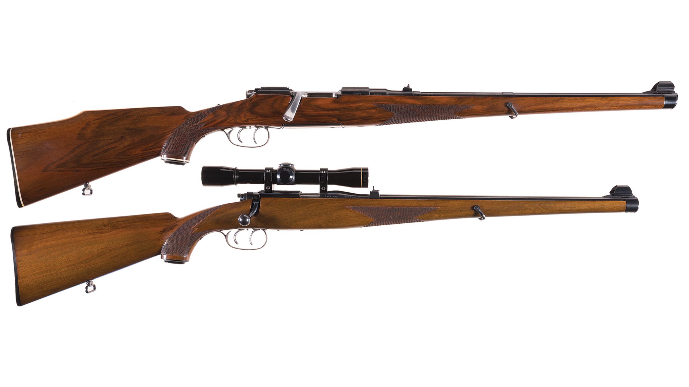 Two Steyr Bolt Action Sporting Rifles | Rock Island Auction