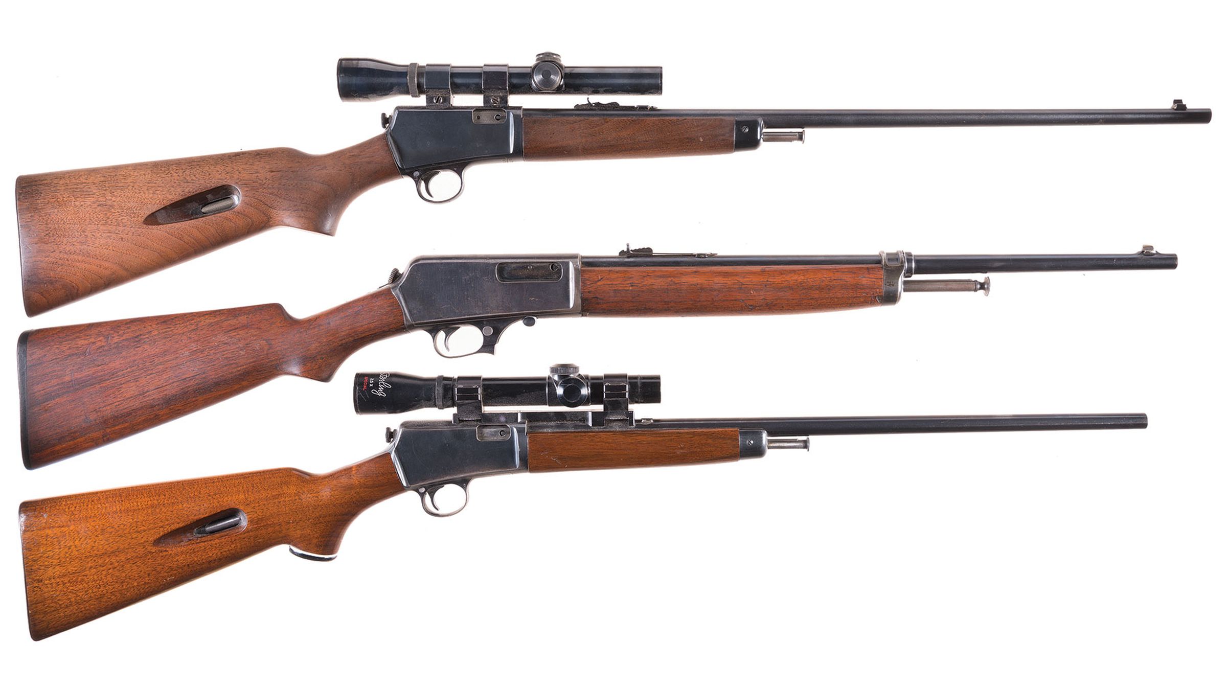 Three Winchester Semi-Automatic Rifles | Rock Island Auction