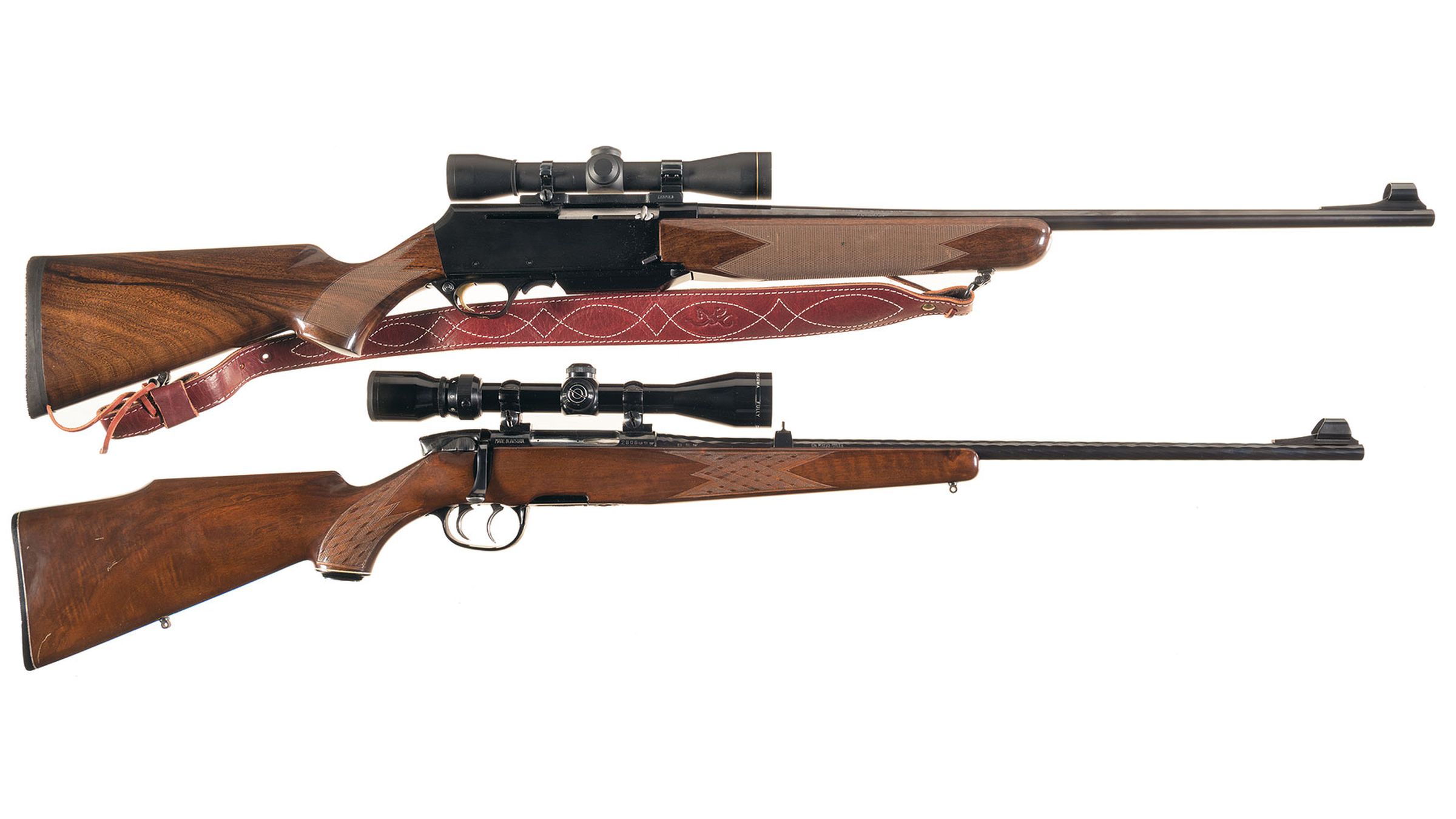 Two Scoped Sporting Rifles | Rock Island Auction