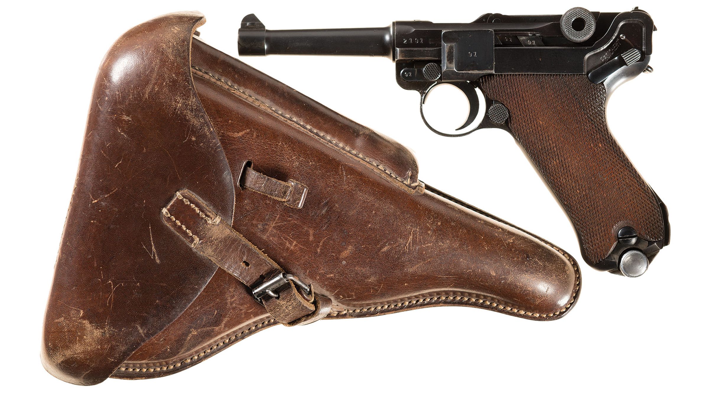 Mauser Luger Semi-Automatic Pistol with Holster | Rock Island Auction