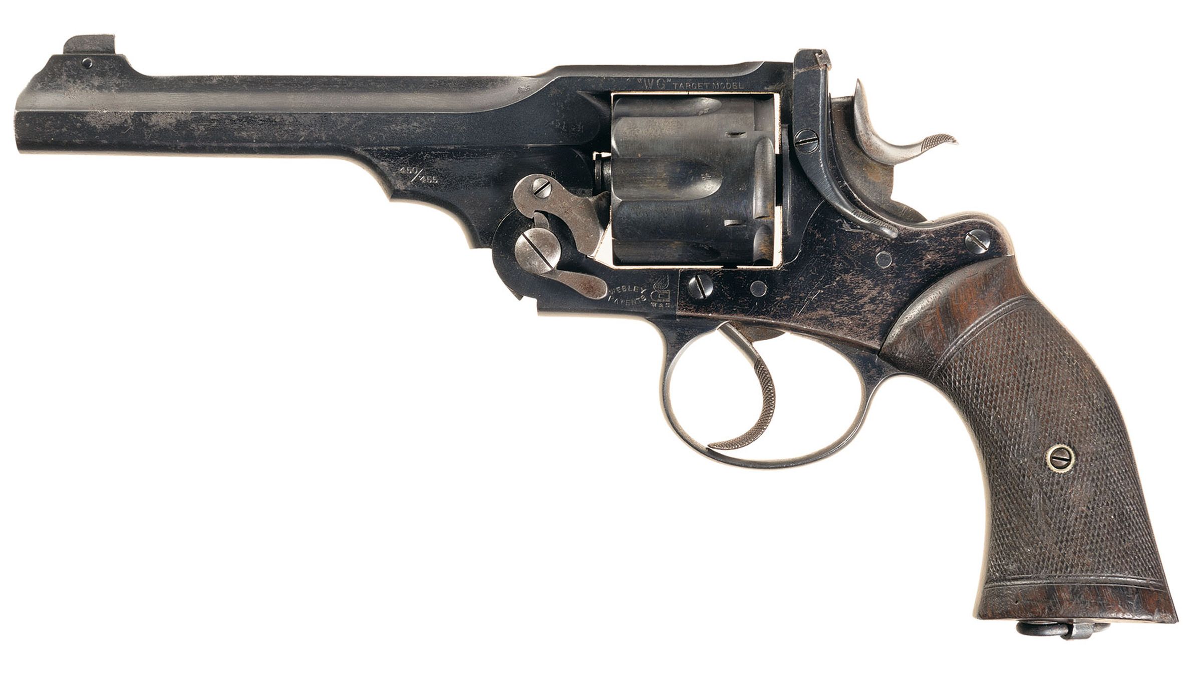 Webley & Scott WG Target Model Double Action Revolver | Rock Island Auction