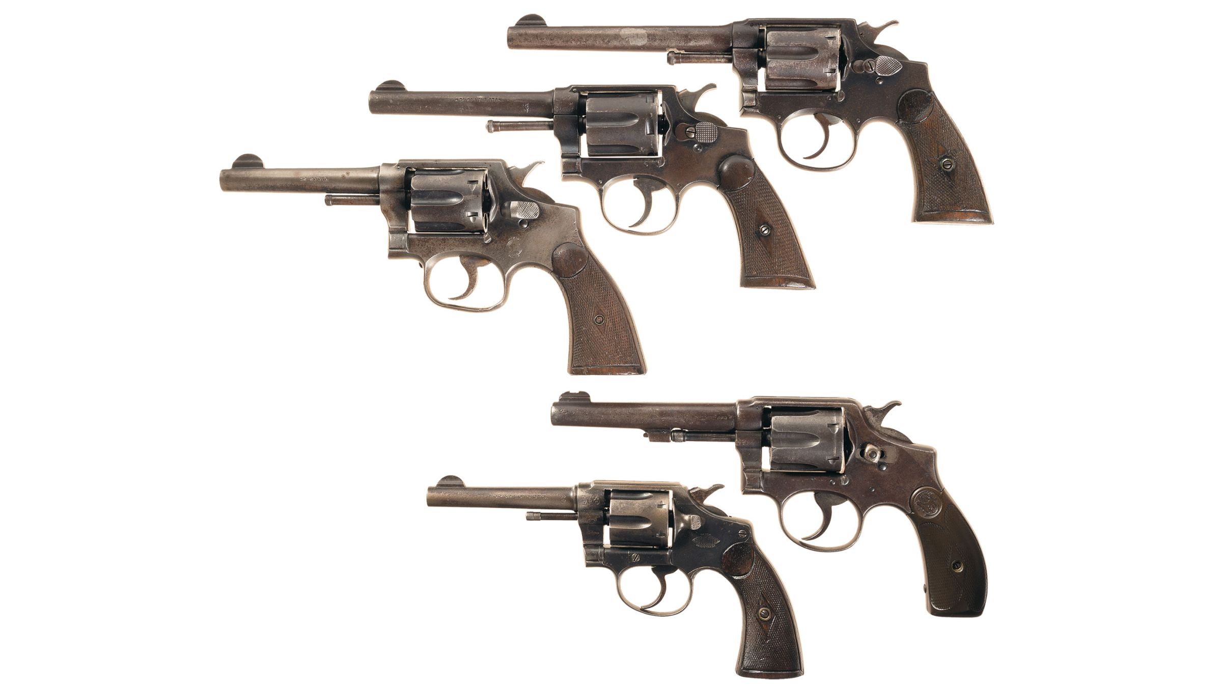 Five Double Action Revolvers | Rock Island Auction