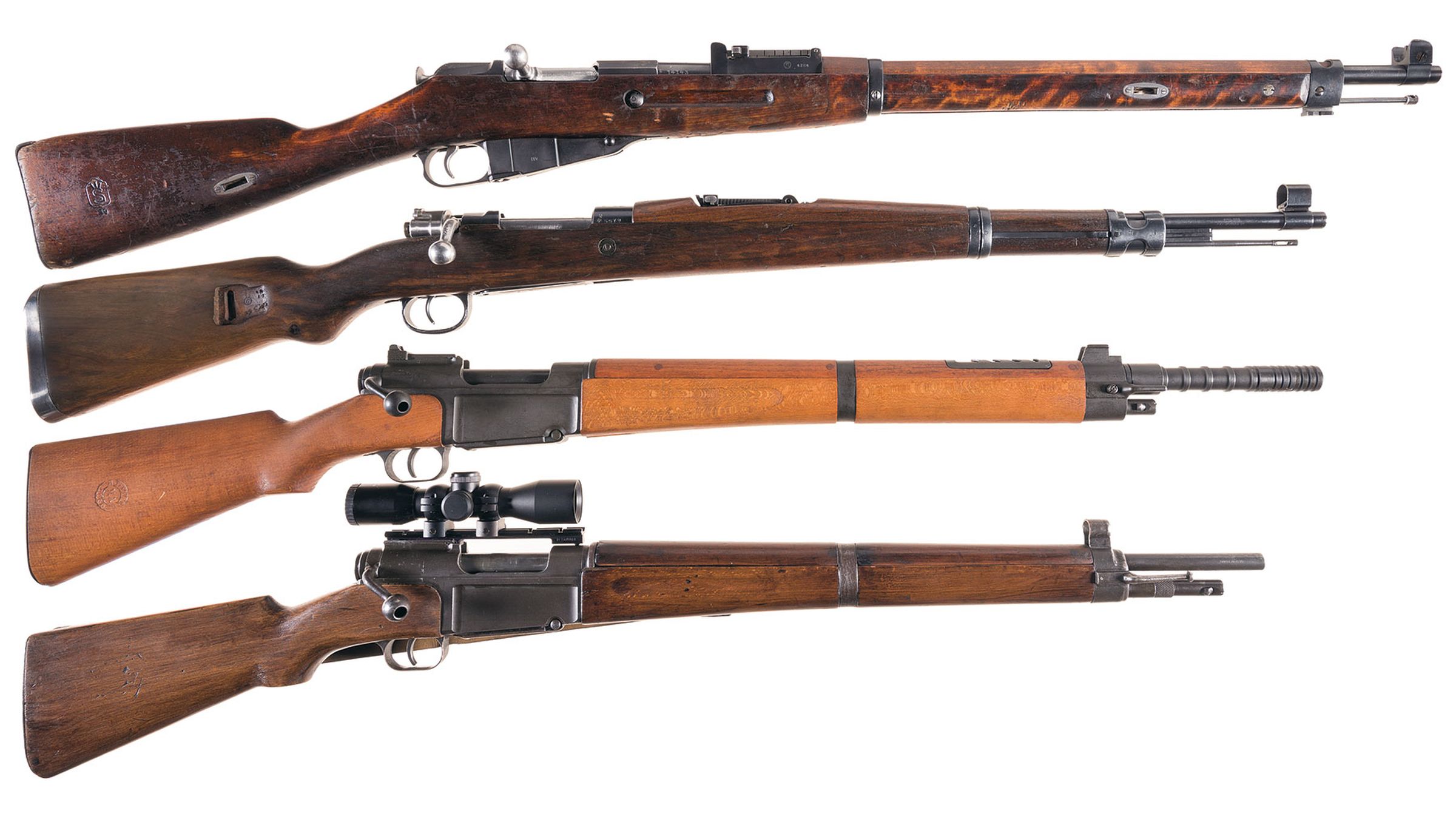 Four European Military Bolt Action Rifles | Rock Island Auction