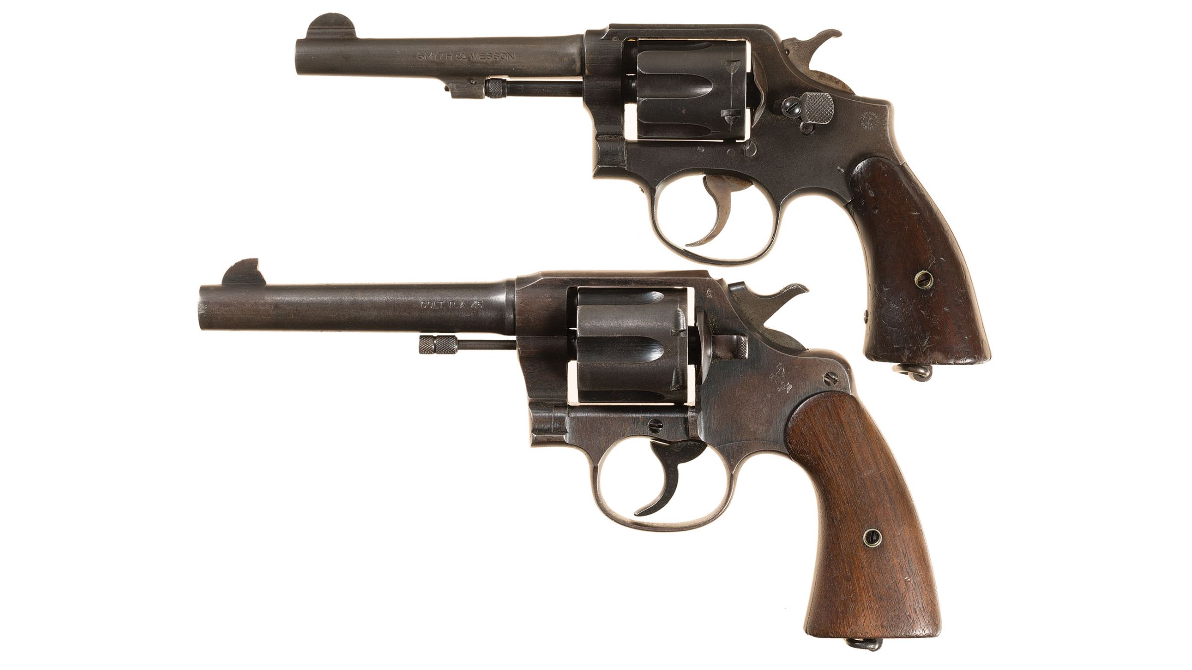 Two Double Action Revolvers | Rock Island Auction