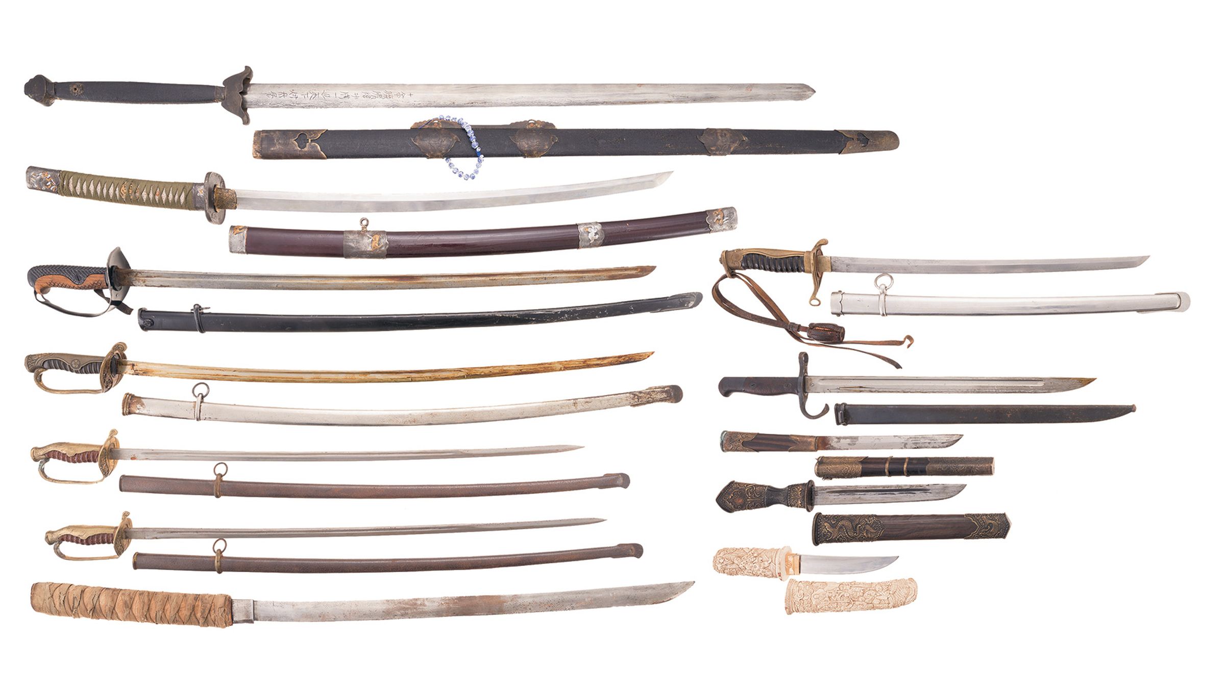 Twelve Asian-Style Weapons | Rock Island Auction