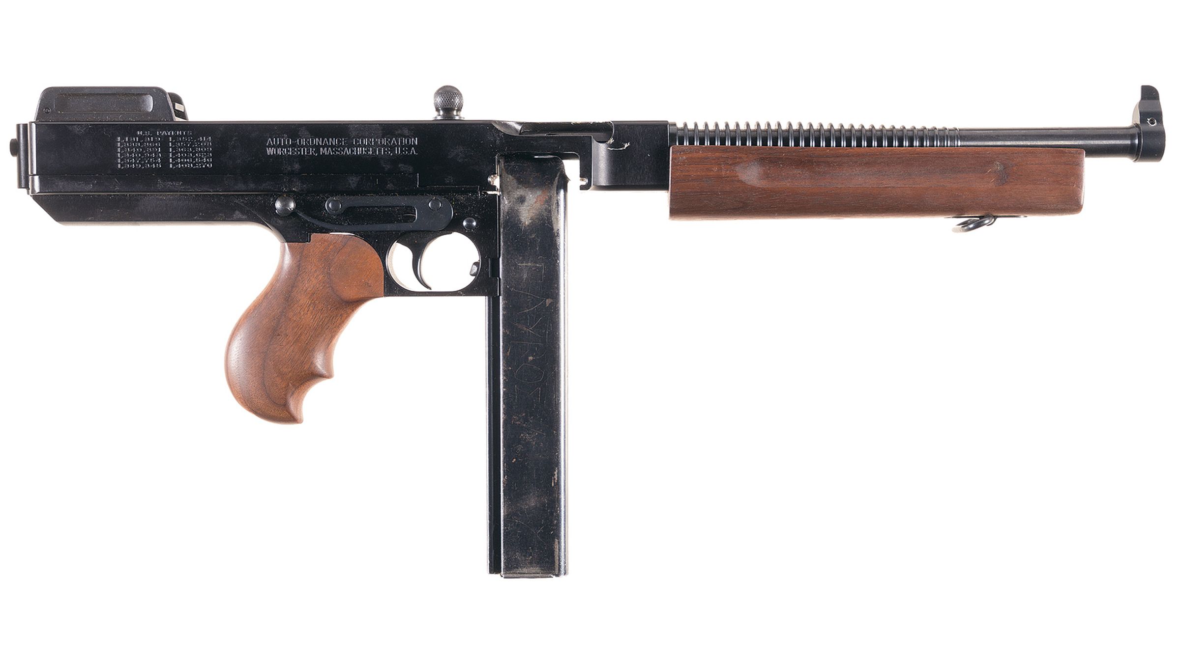 Auto-Ordnance Model Thompson Model 1927A1 Semi-Automatic Pistol | Rock ...