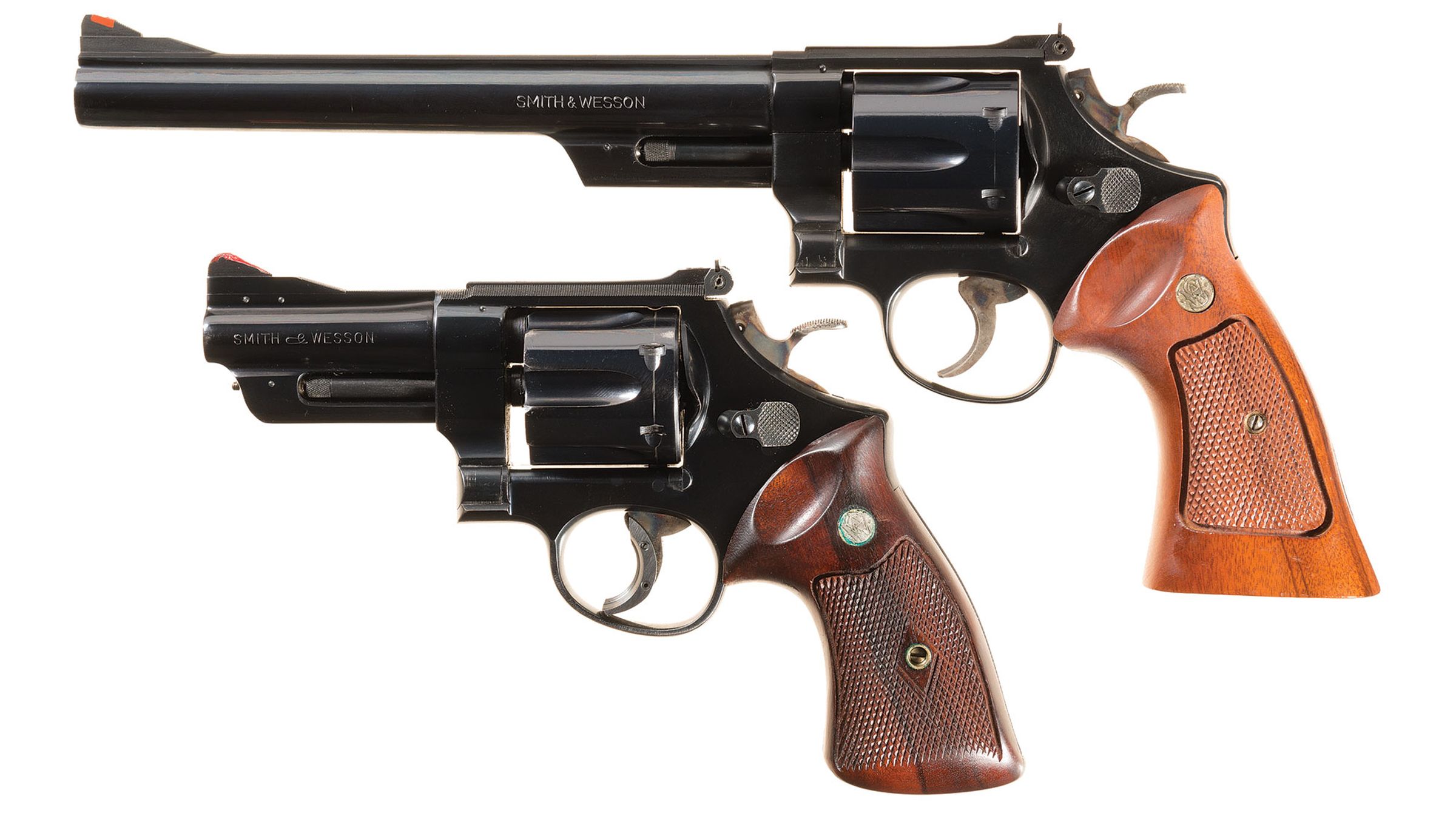 Two Smith & Wesson Double Action Revolvers | Rock Island Auction