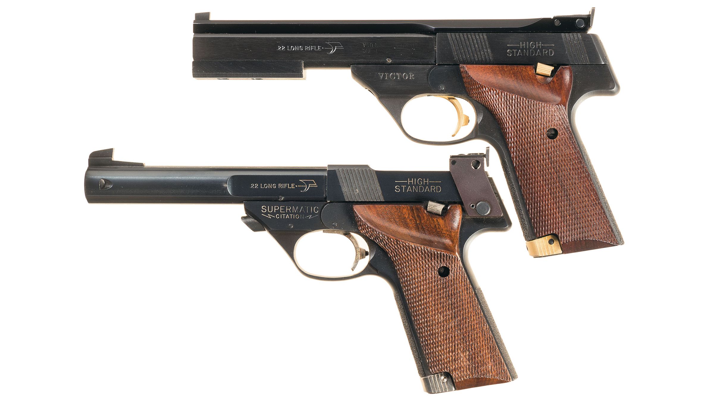 Two High Standard Semi-Automatic Pistols | Rock Island Auction