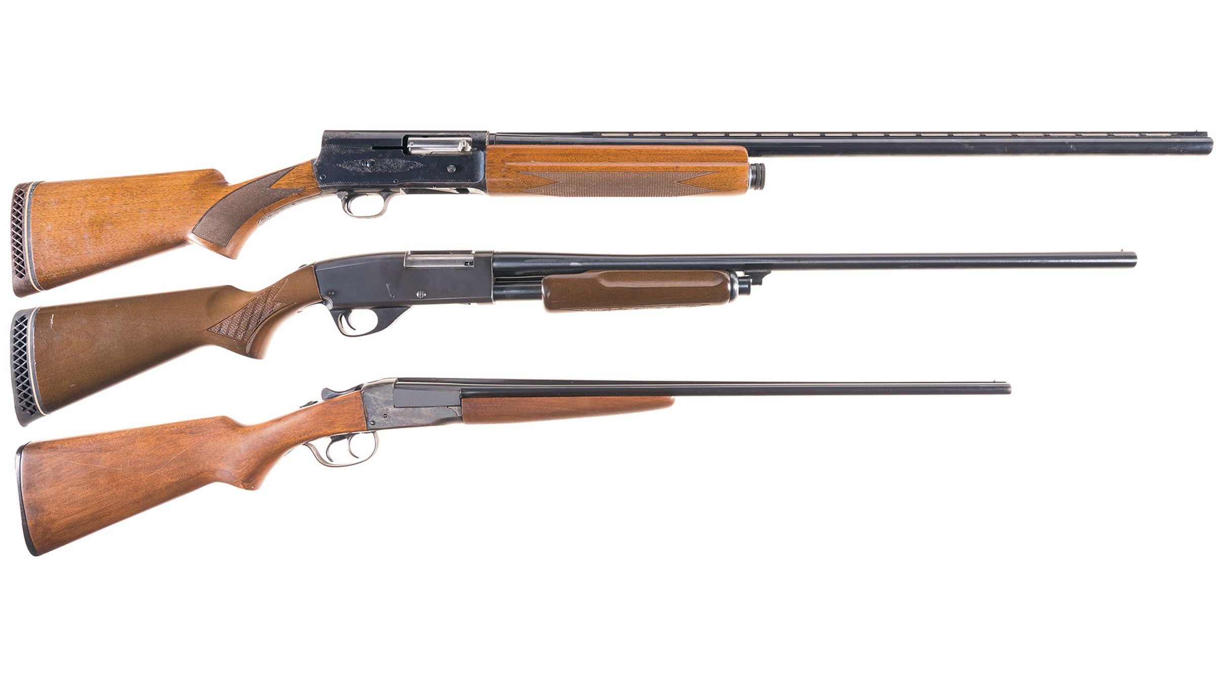 Three Shotguns Rock Island Auction