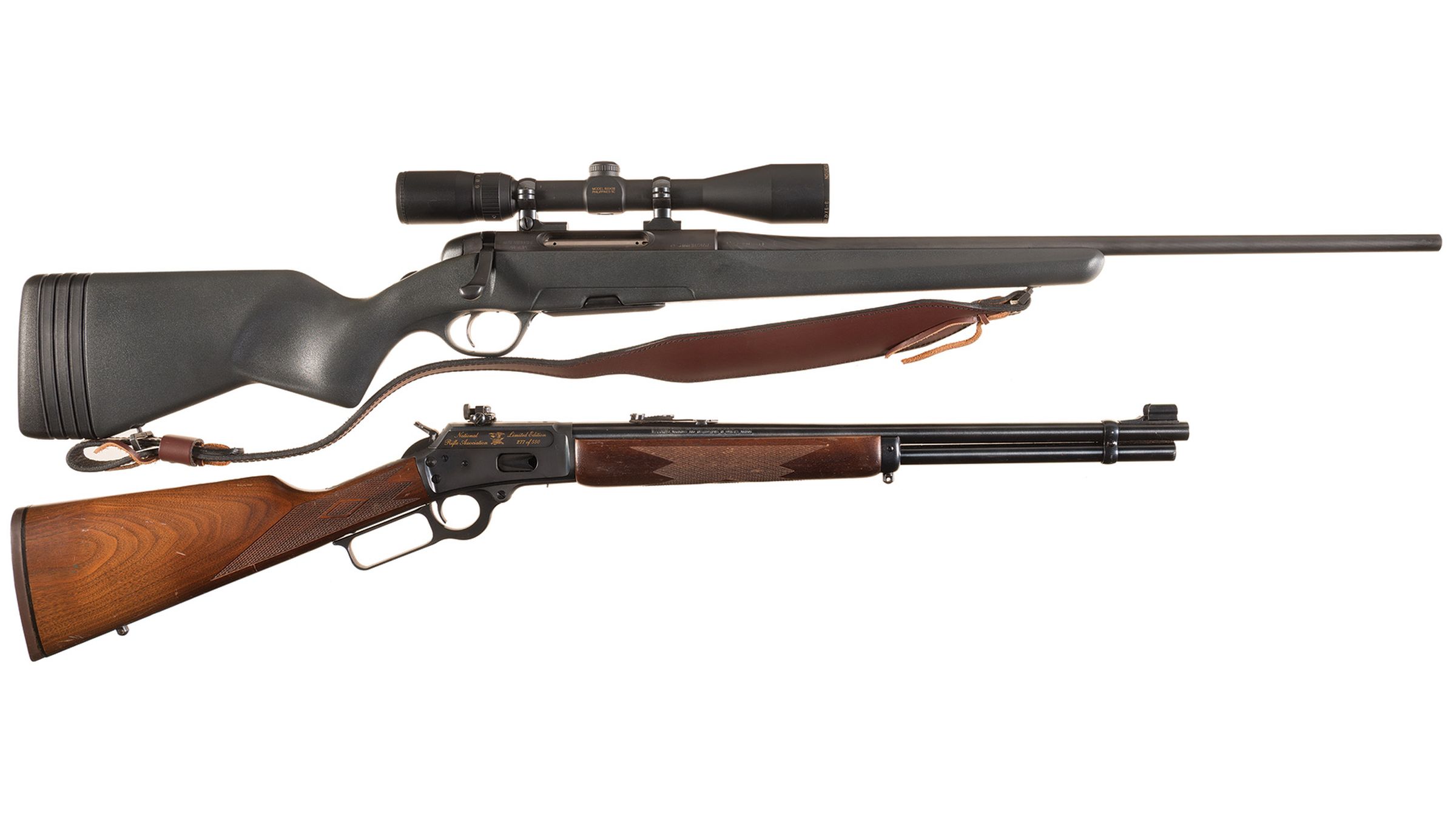 Two Rifles | Rock Island Auction