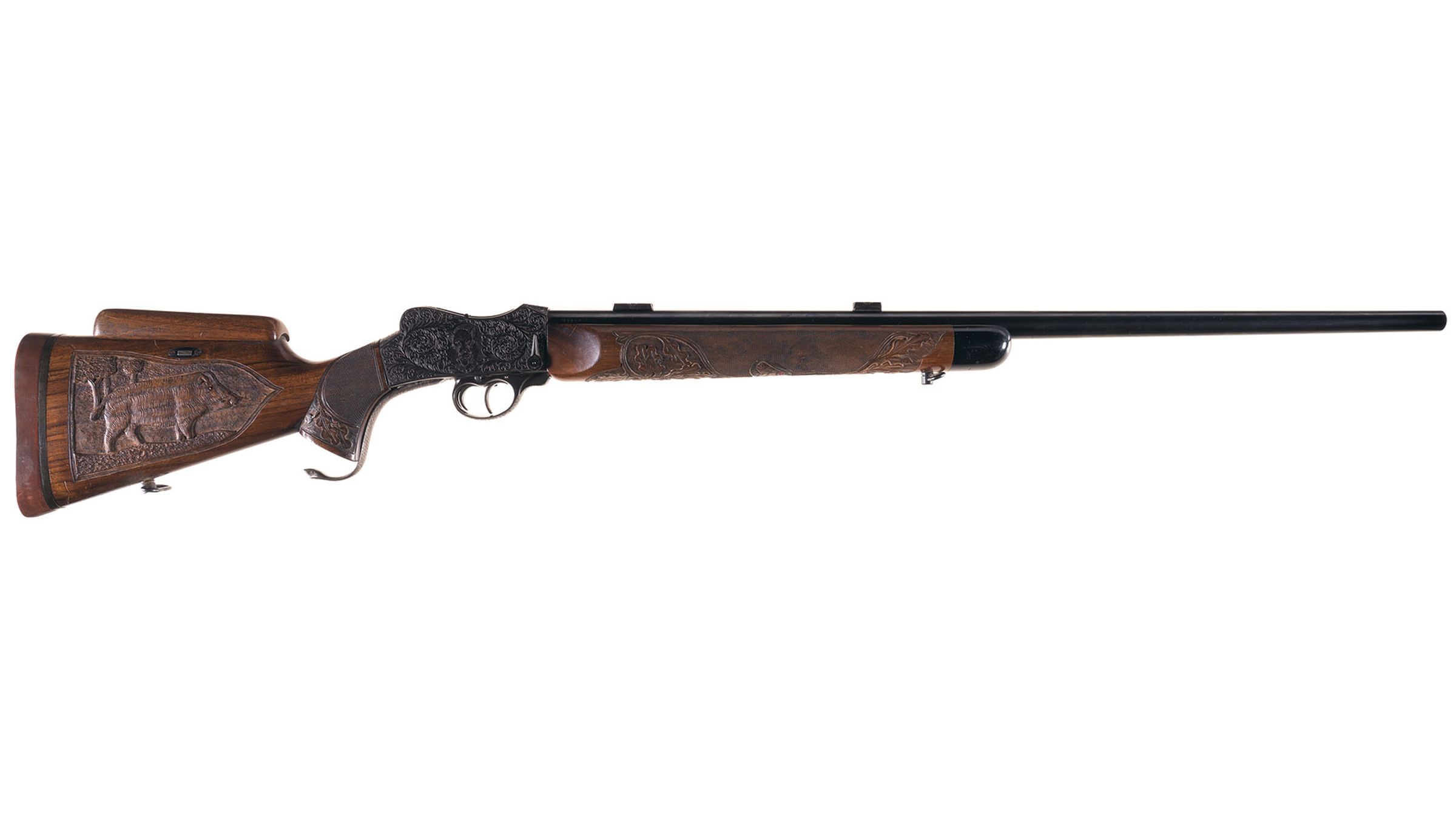 A. Francotte Martini Action Single Shot Rifle | Rock Island Auction