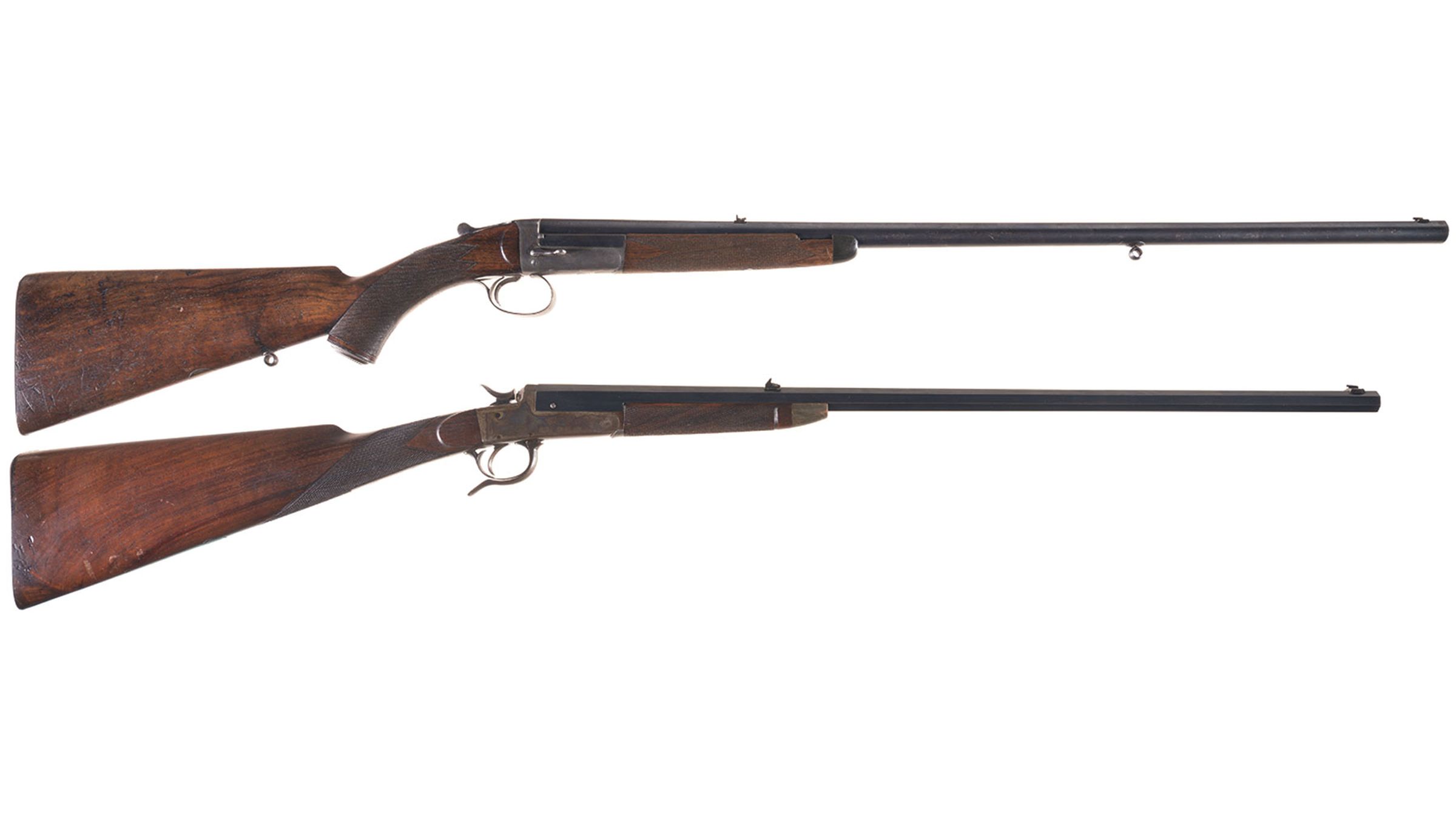 Two British Single Shot Rifles | Rock Island Auction