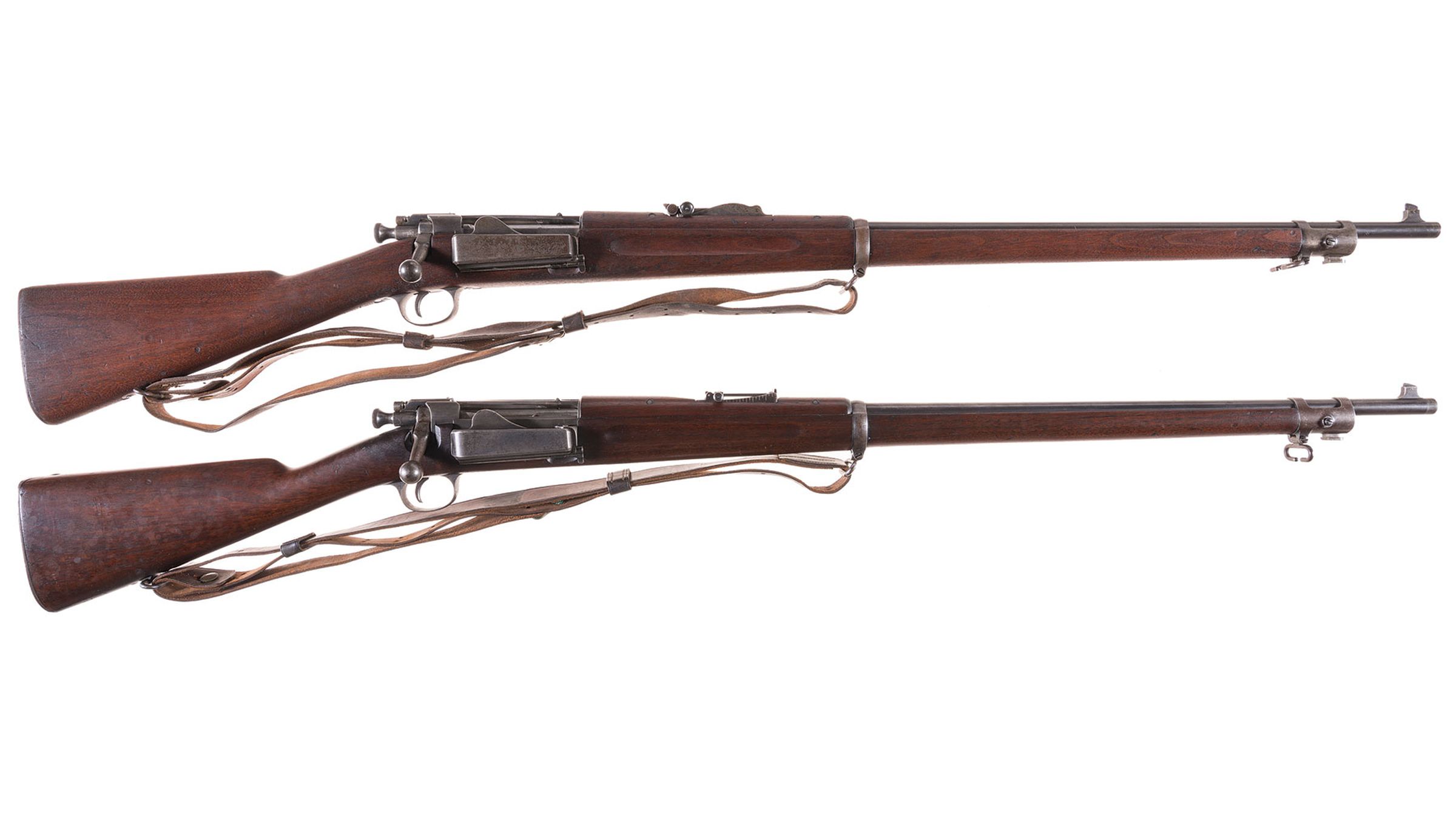 Two U.S. Military Krag-Jorgensen Bolt Action Rifles | Rock Island Auction