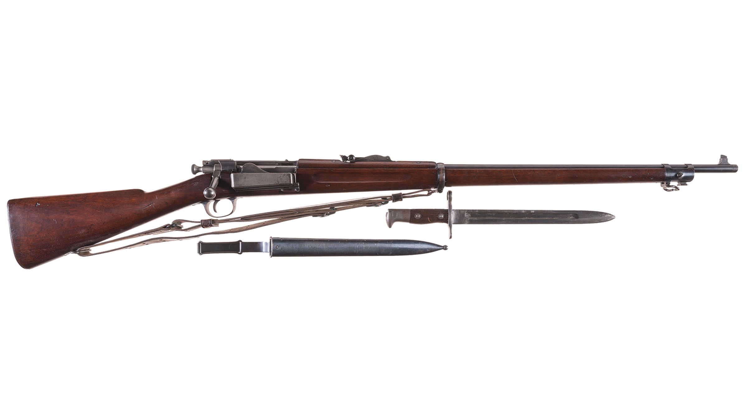 Springfield Model 1898 Krag-Jorgensen Bolt Action Rifle | Rock Island ...