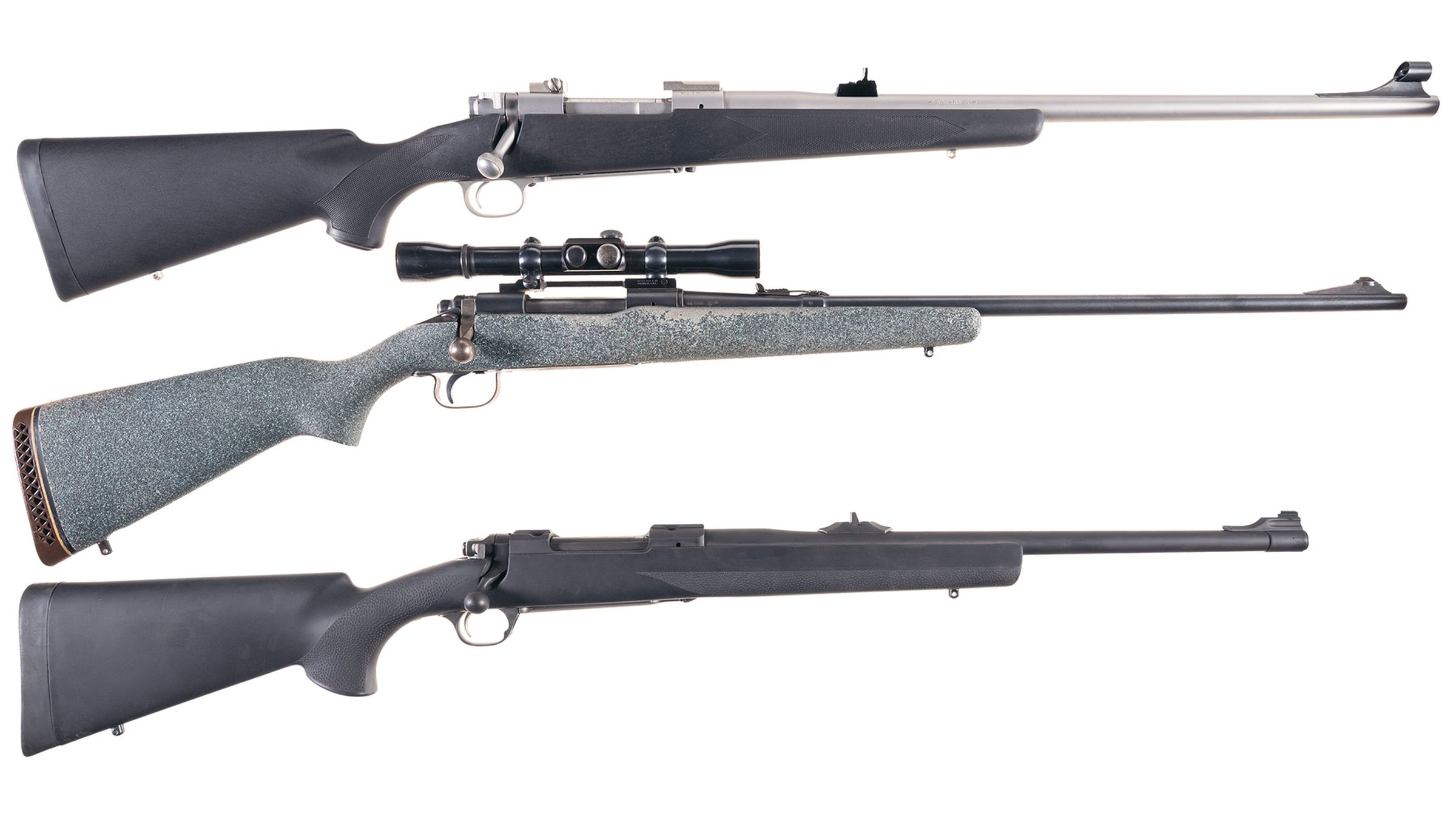 Three Bolt Action Rifles | Rock Island Auction