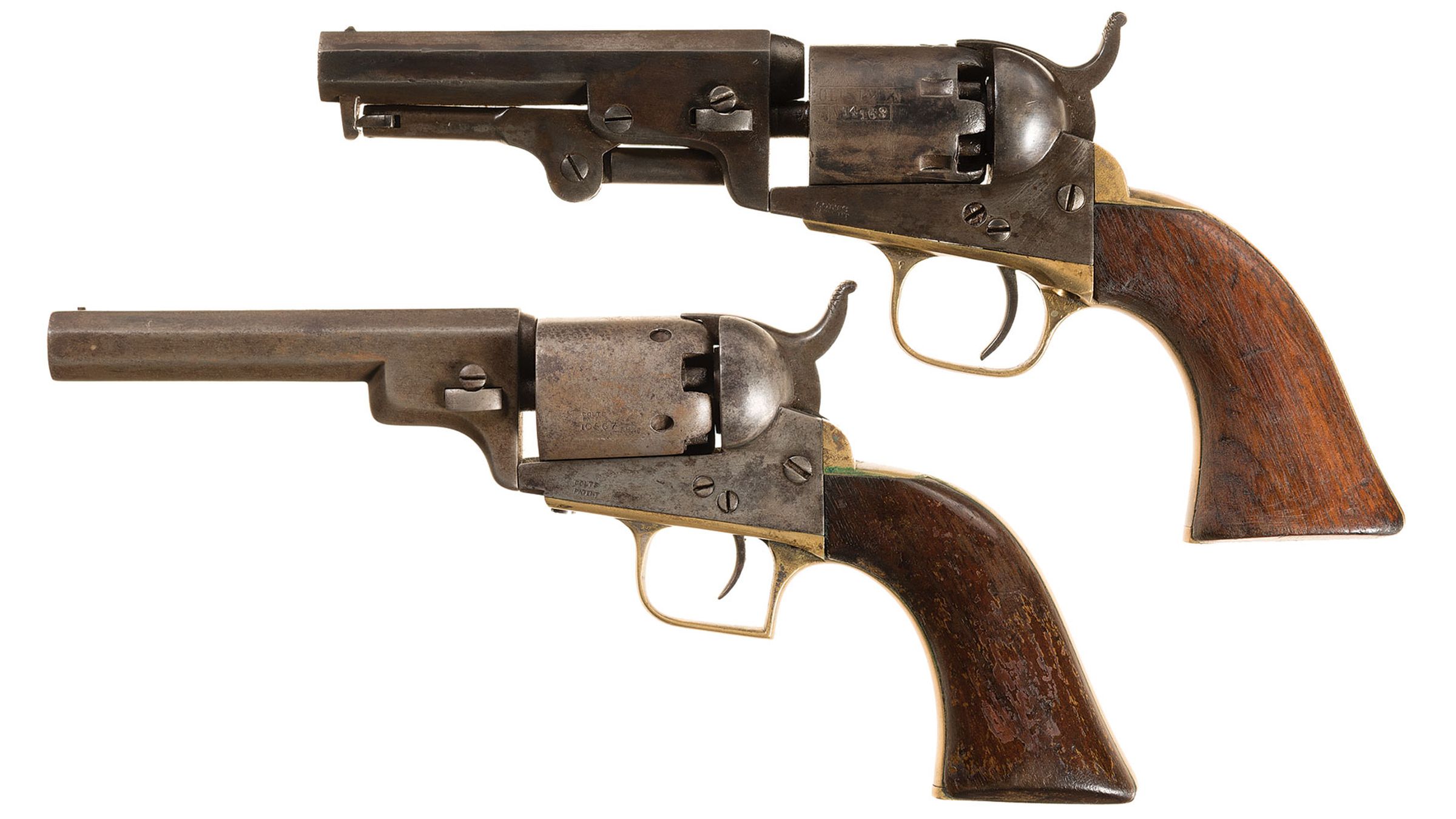 Two Colt Pocket Percussion Revolvers | Rock Island Auction