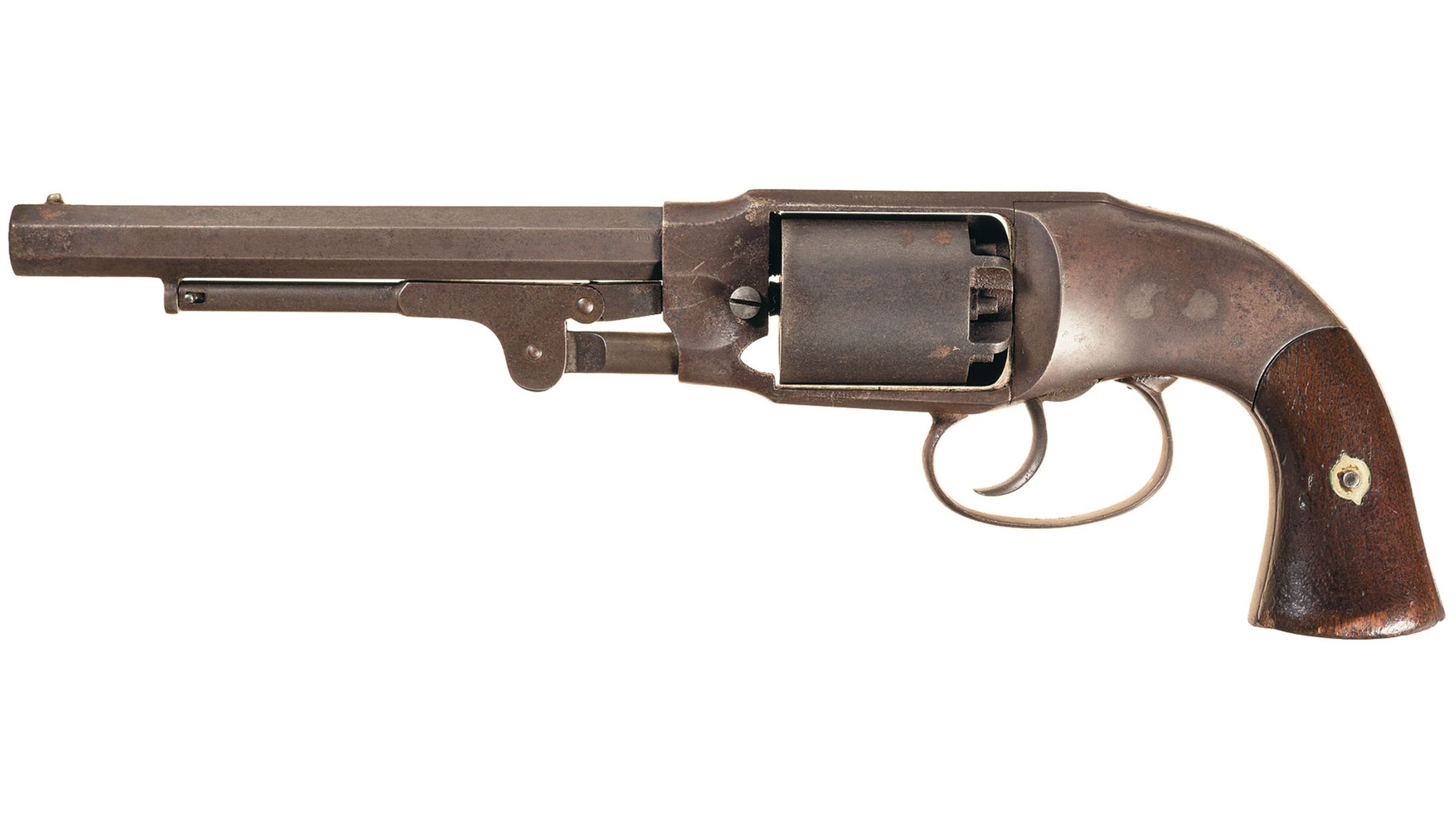 C.S. Pettengill Army Model Double Action Percussion Revolver | Rock ...
