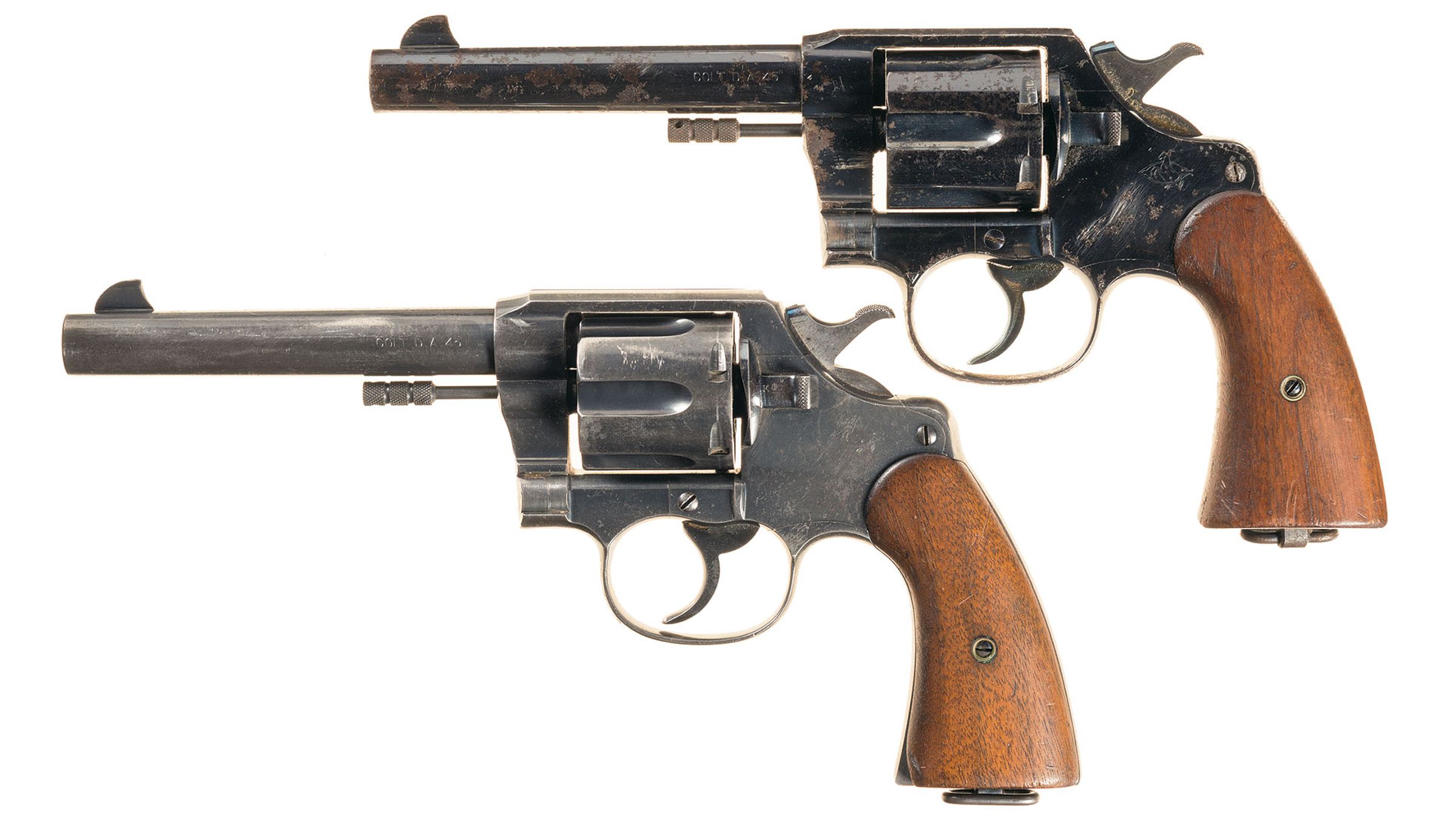 Two Colt Double Action Revolvers | Rock Island Auction