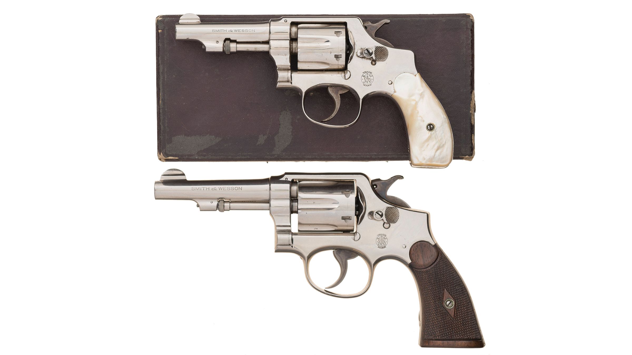 Two Smith & Wesson Double Action Revolvers | Rock Island Auction