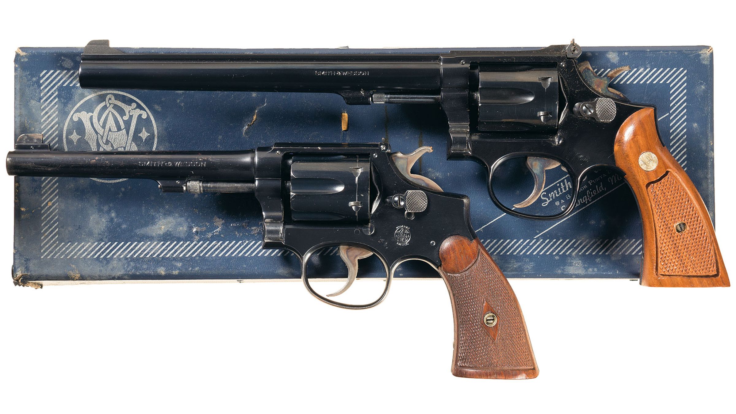 Two Smith & Wesson Double Action Revolvers with Boxes | Rock Island Auction
