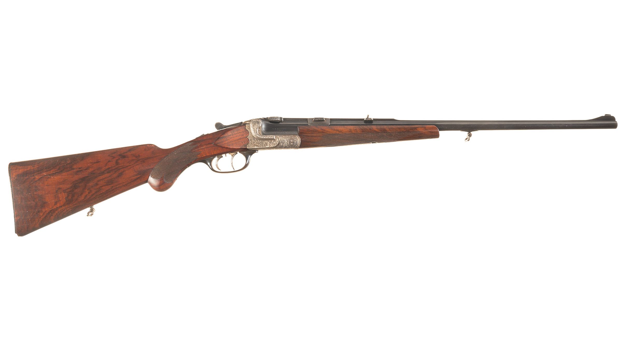 Engraved Christian Hansen Single Shot Rifle | Rock Island Auction