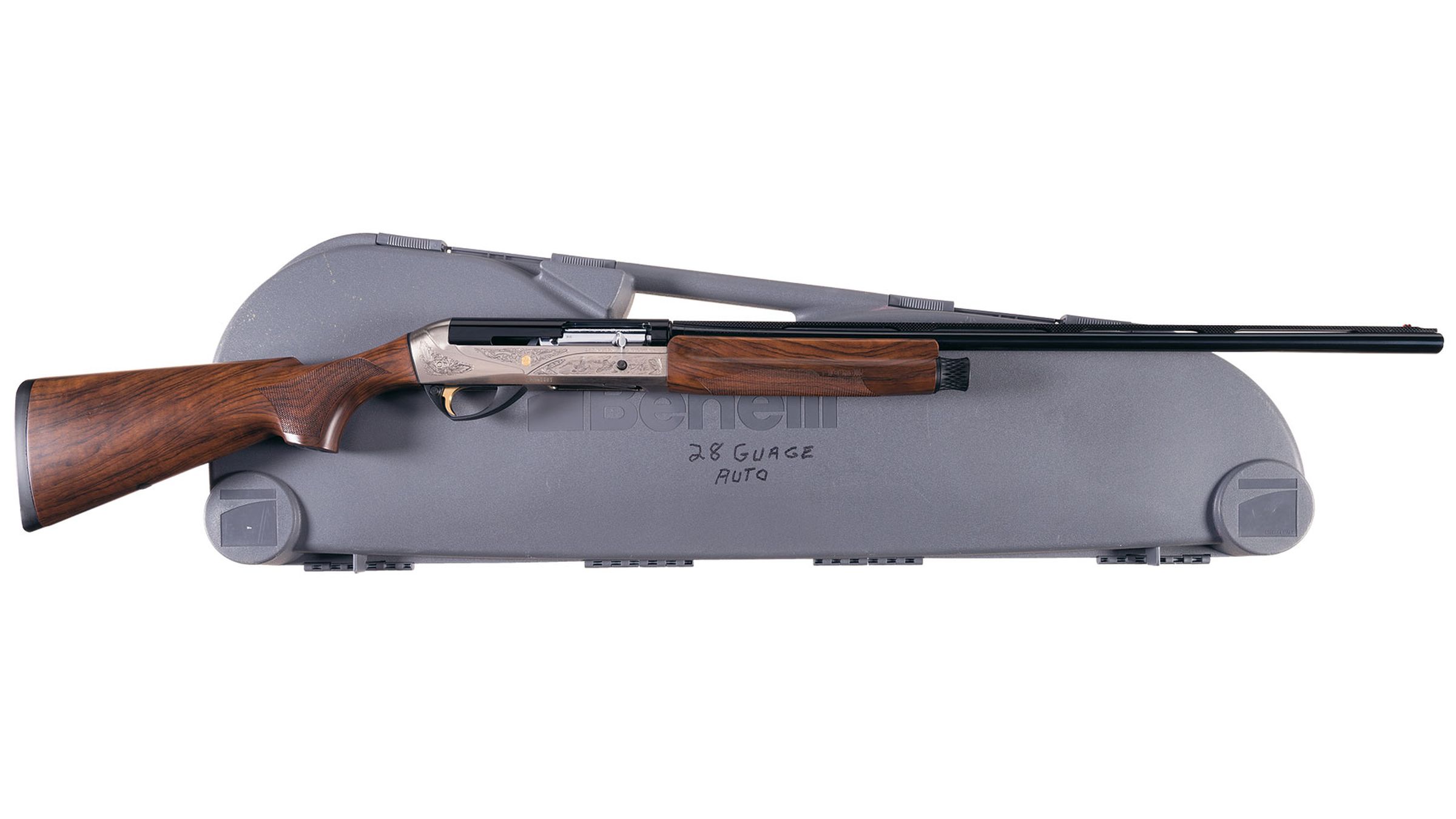 Engraved Benelli Legacy 28 Gauge Semi-Automatic Shotgun | Rock Island ...