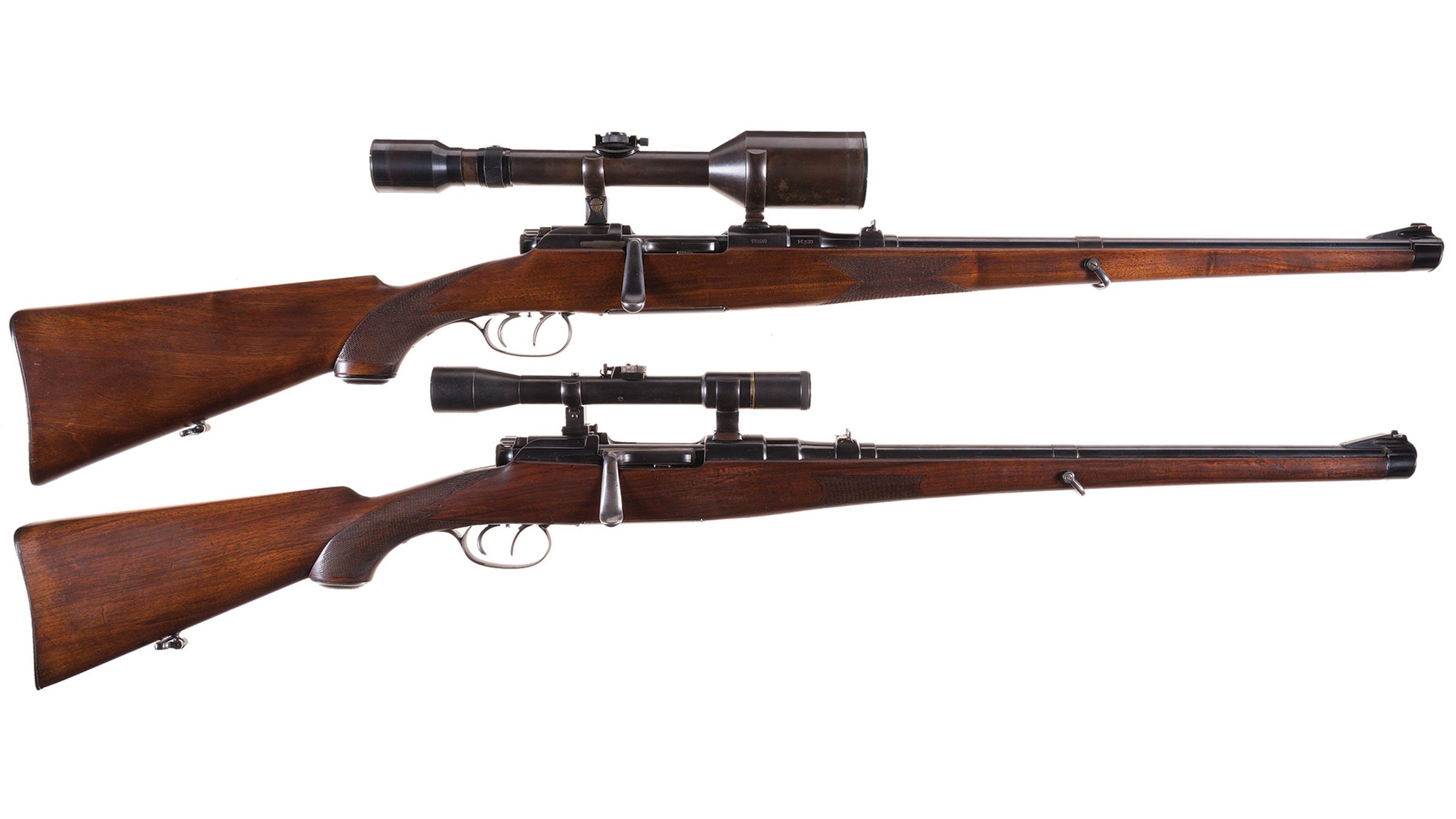 Two Scoped Sporting Rifles | Rock Island Auction
