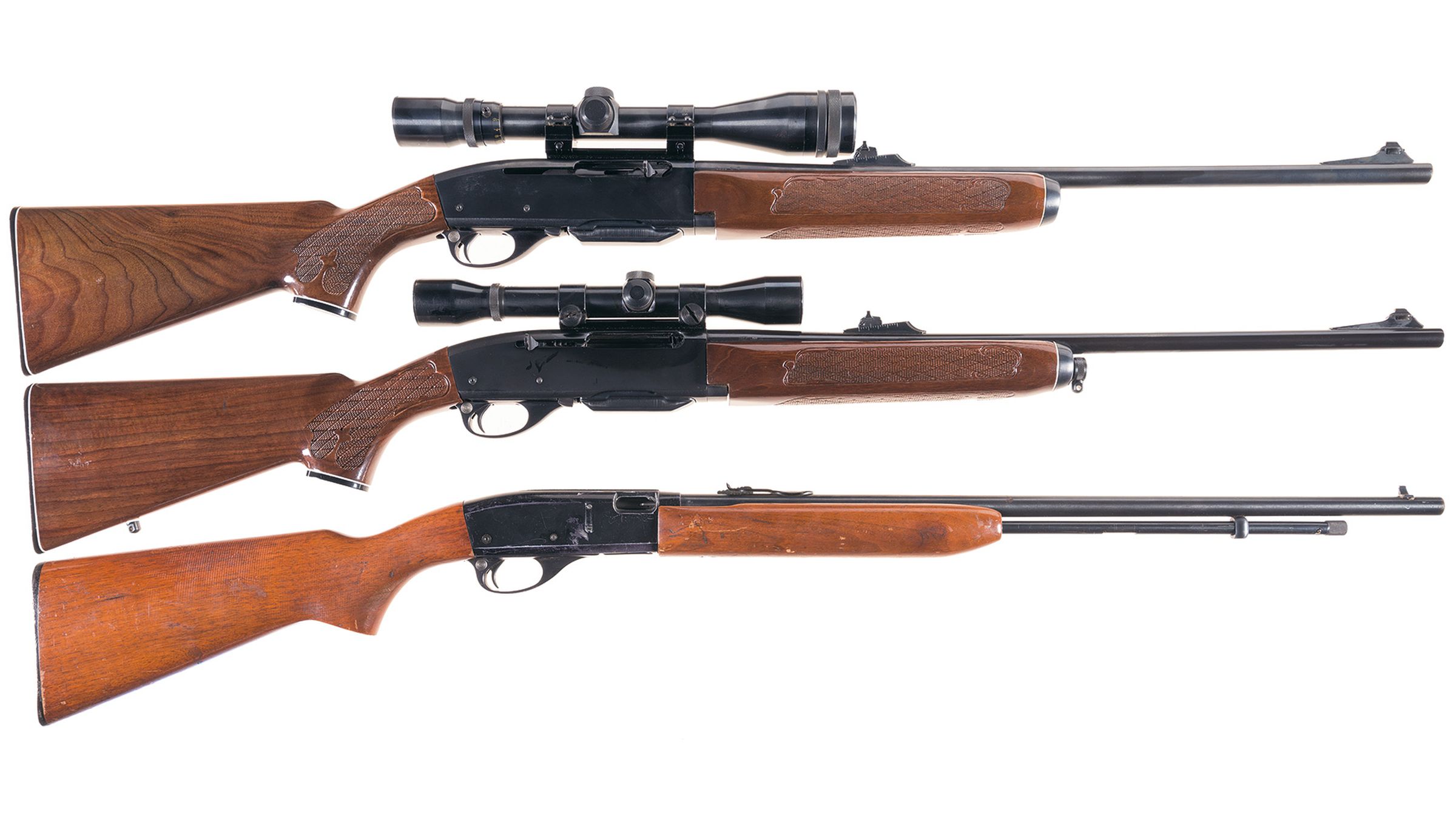 Three Remington Semi-Automatic Rifles | Rock Island Auction