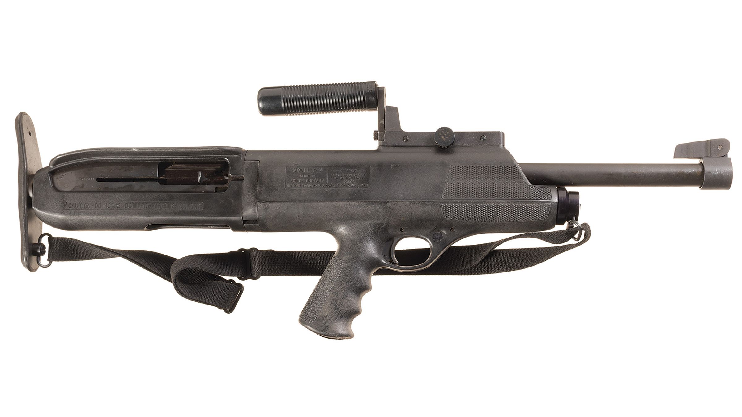 High Standard Model 10 Series B Police Semi-Automatic Shotgun | Rock ...