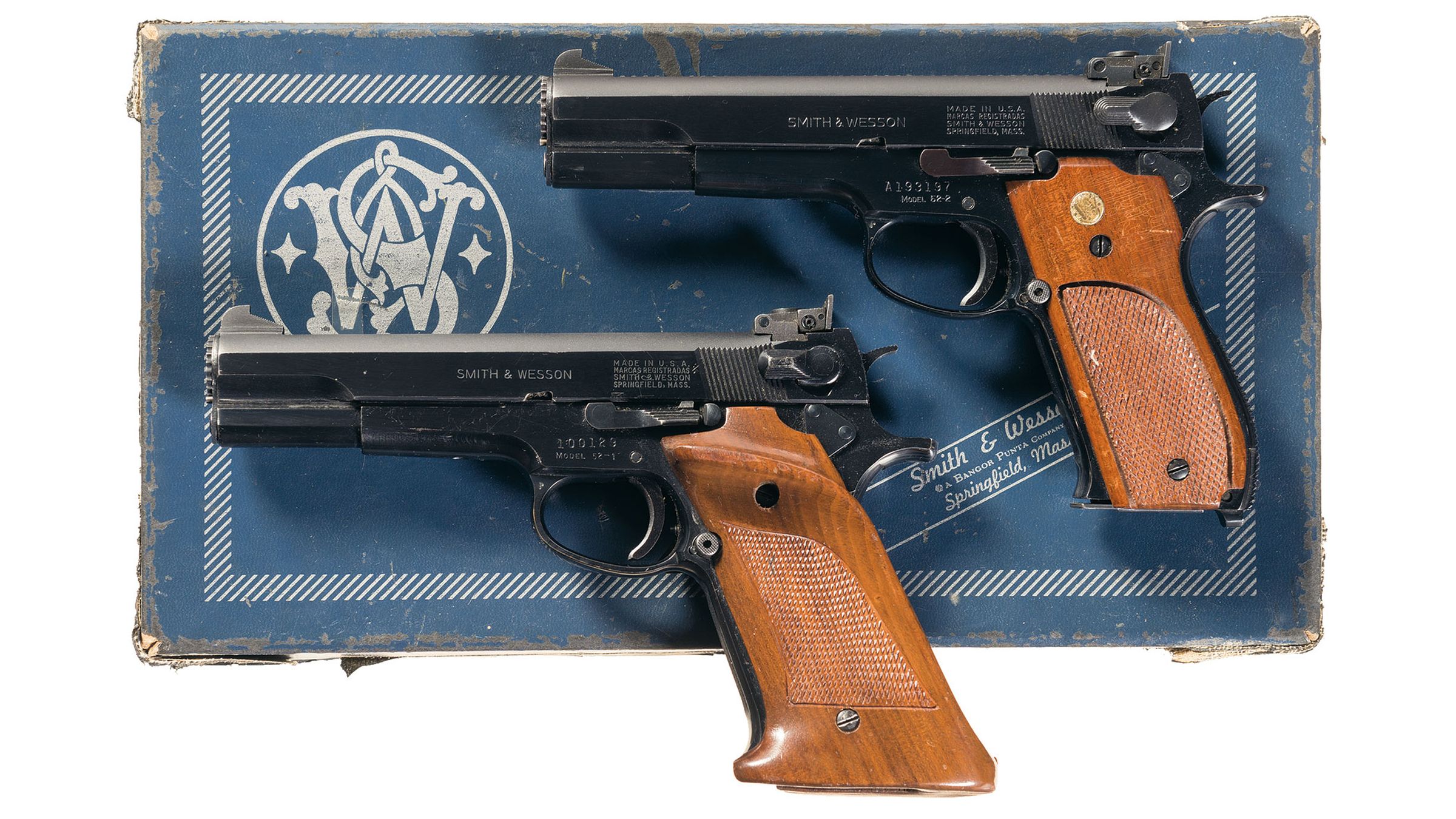 Two Smith & Wesson Model 52 Semi-Automatic Pistols | Rock Island Auction