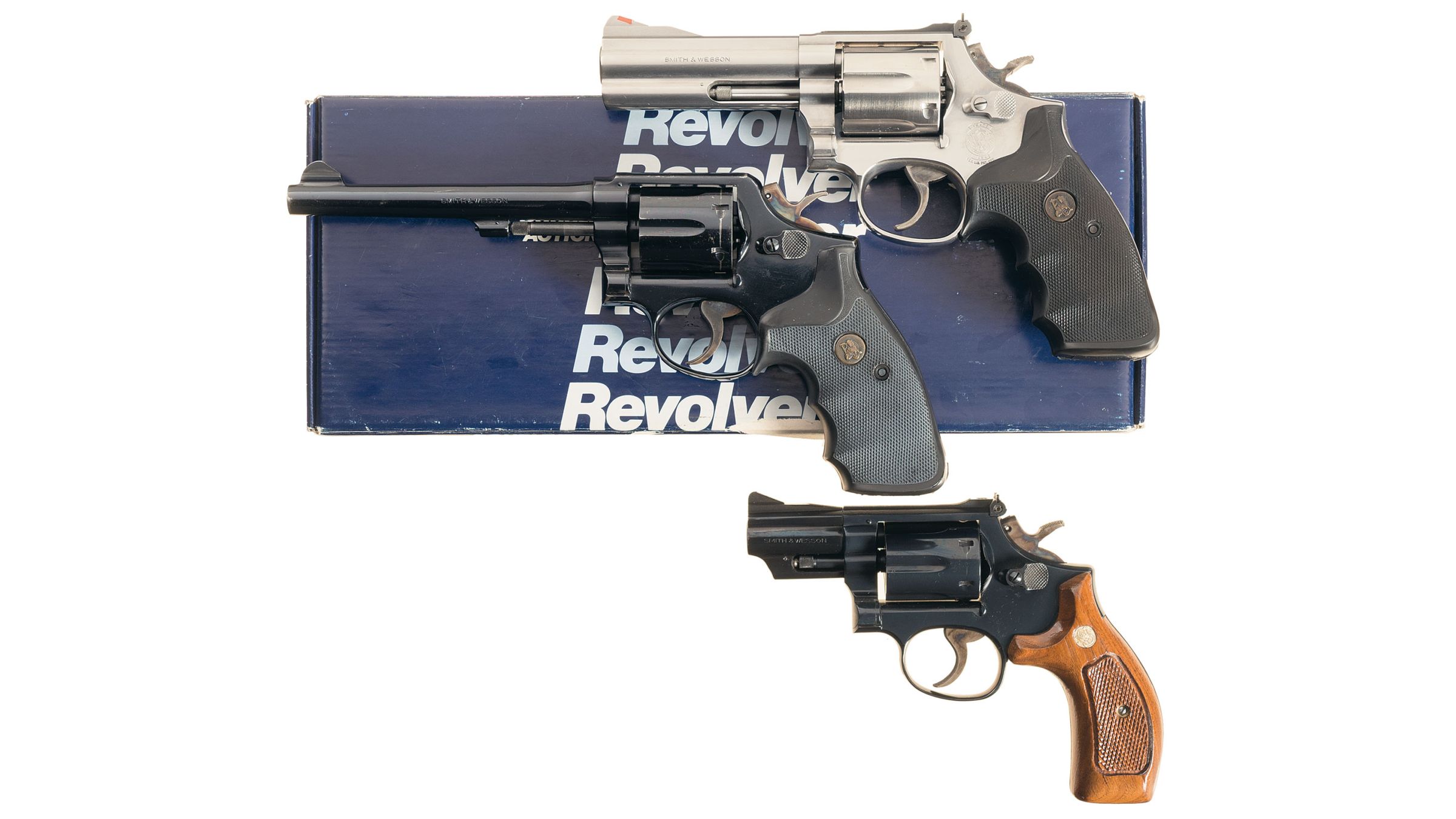 Three Smith & Wesson Double Action Revolvers | Rock Island Auction