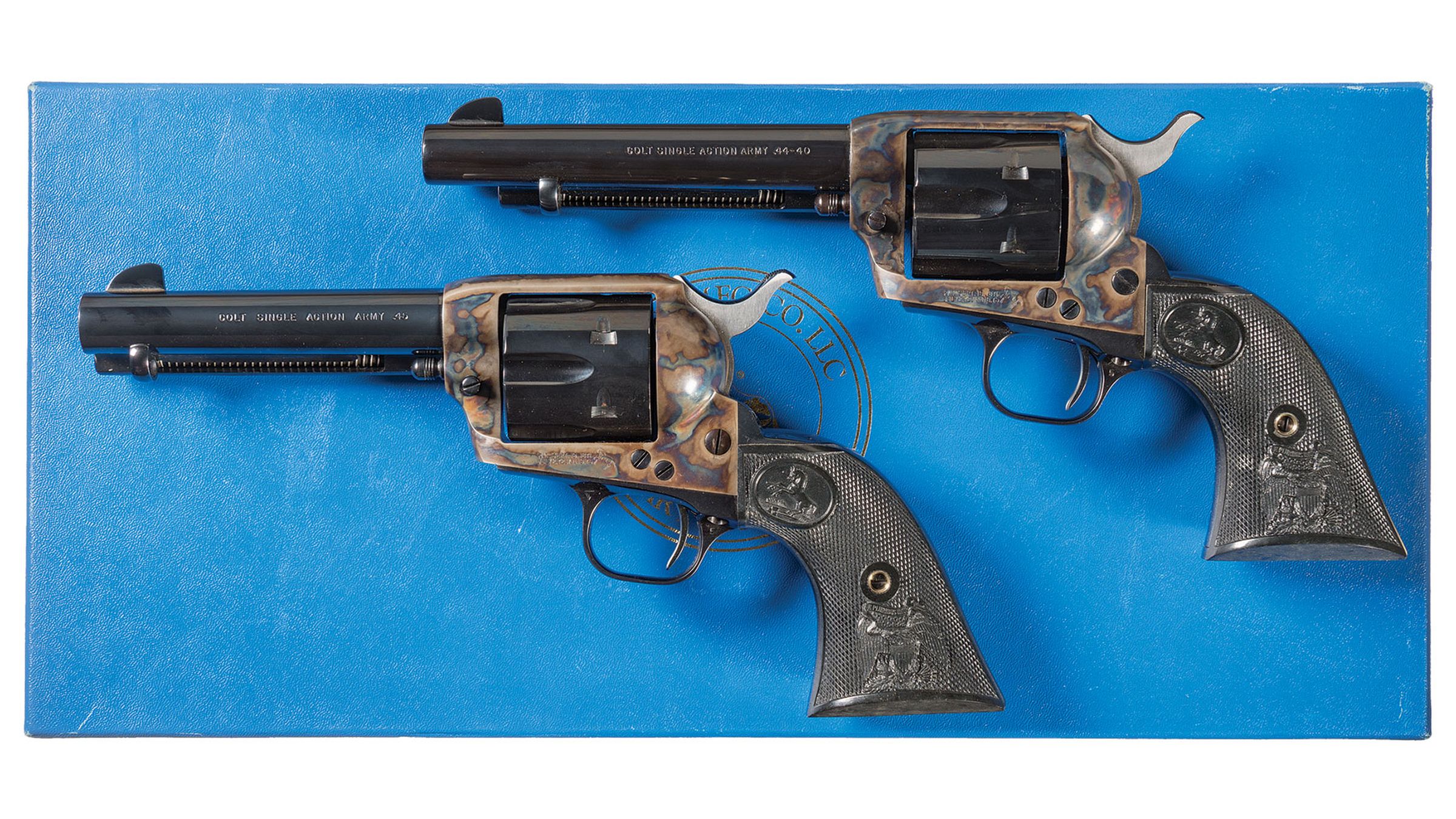 Two Colt Third Generation Single Action Army Revolvers | Rock Island Auction