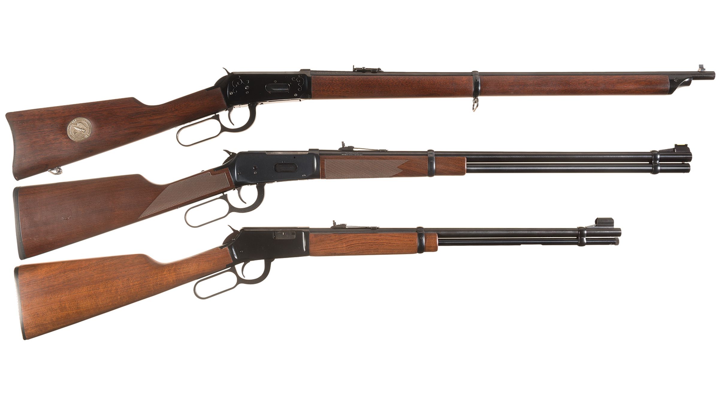 Three Winchester Lever Action Long Guns | Rock Island Auction
