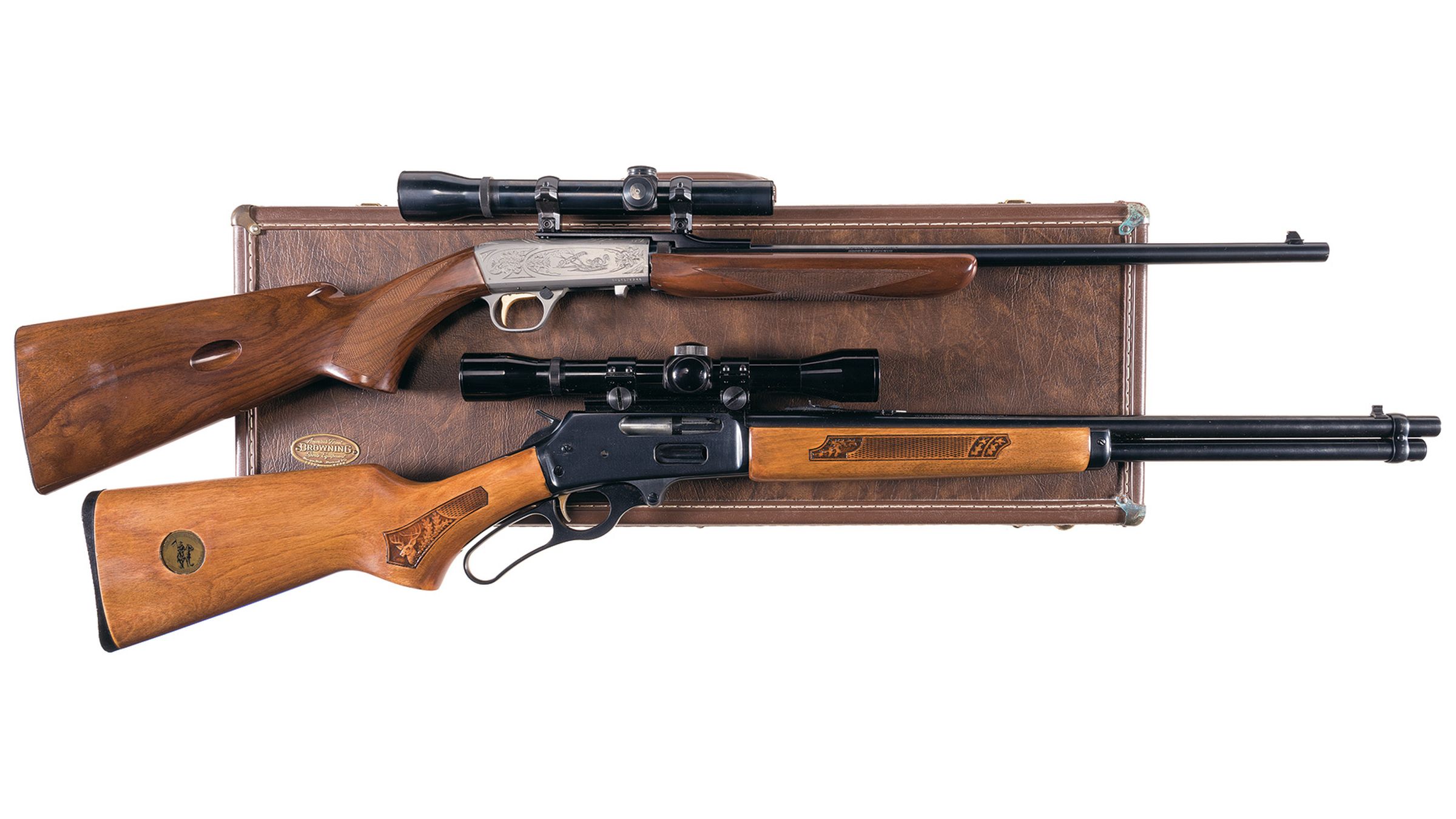 Two Scoped Rifles | Rock Island Auction