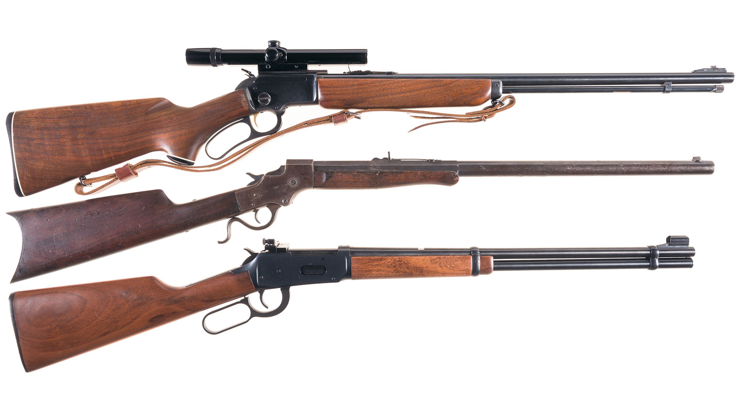Three Long Guns | Rock Island Auction
