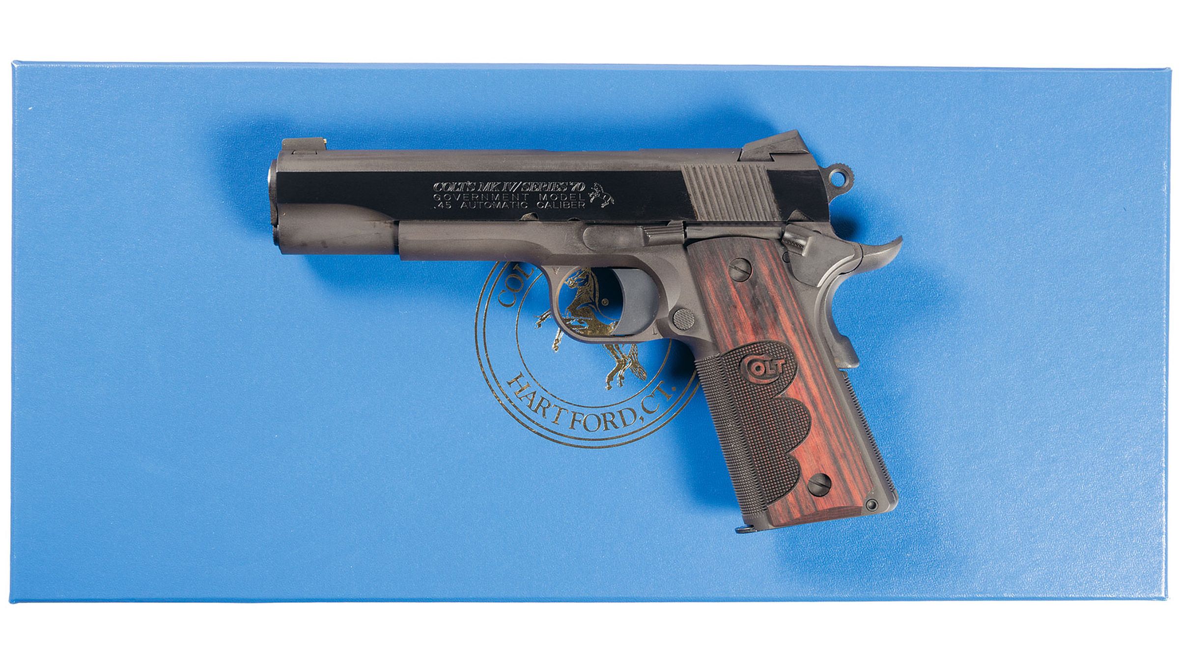 Colt Mk IV Series 70 Wiley Clapp Government Model Pistol | Rock Island ...