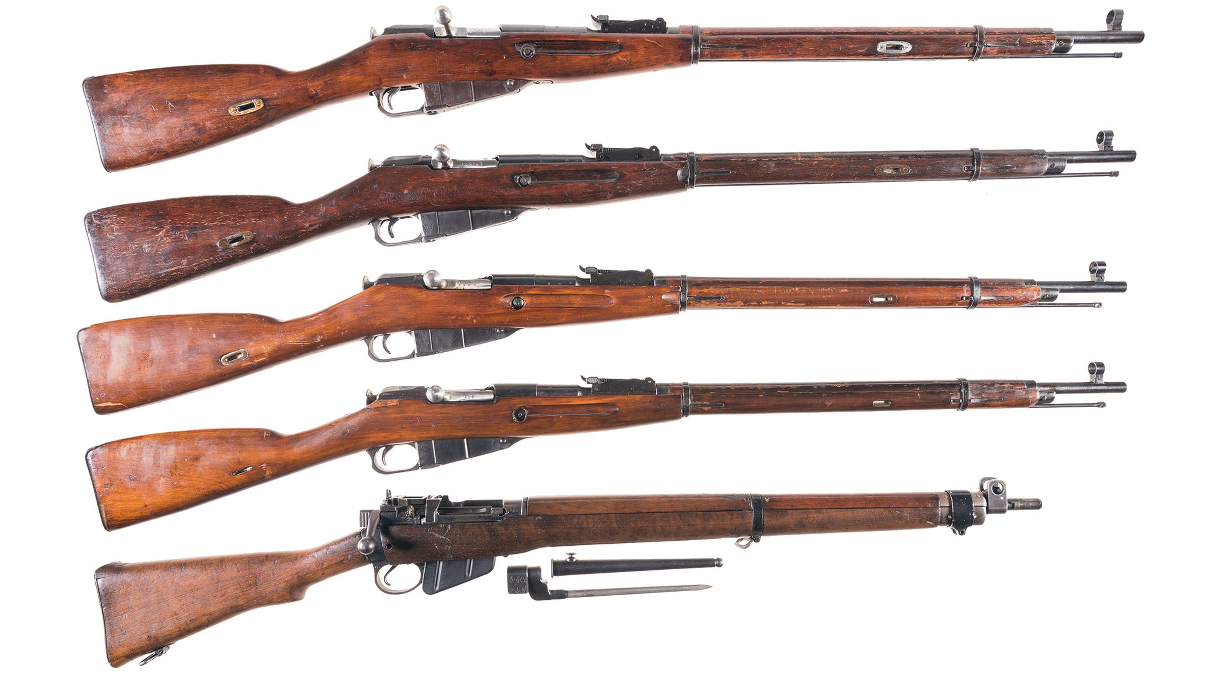 Five European Military Bolt Action Rifles | Rock Island Auction