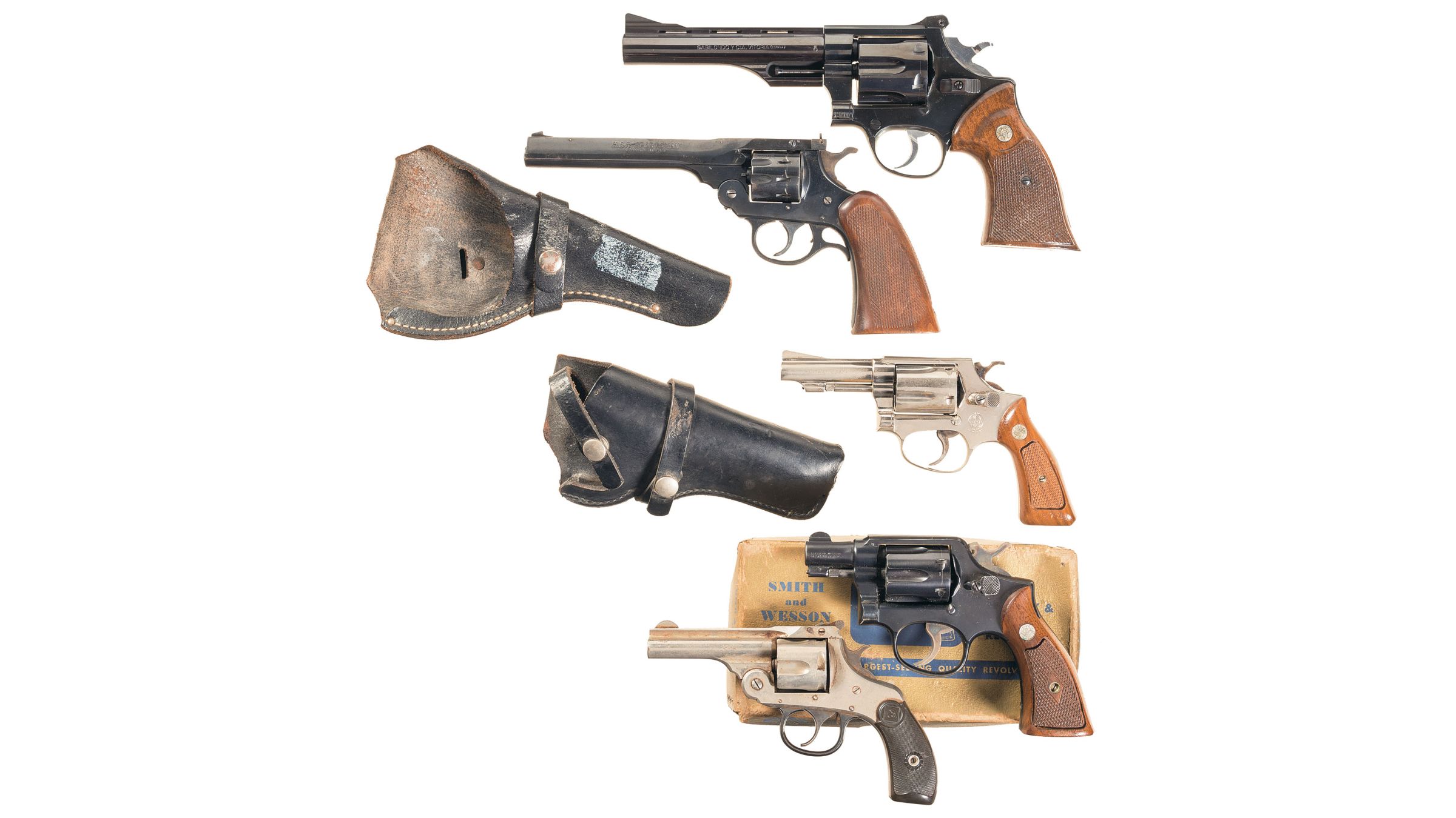Five Double Action Revolvers | Rock Island Auction