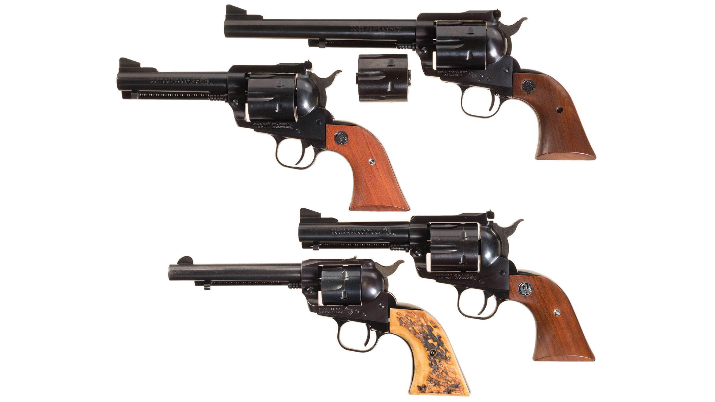 Four Ruger Single Action Revolvers | Rock Island Auction