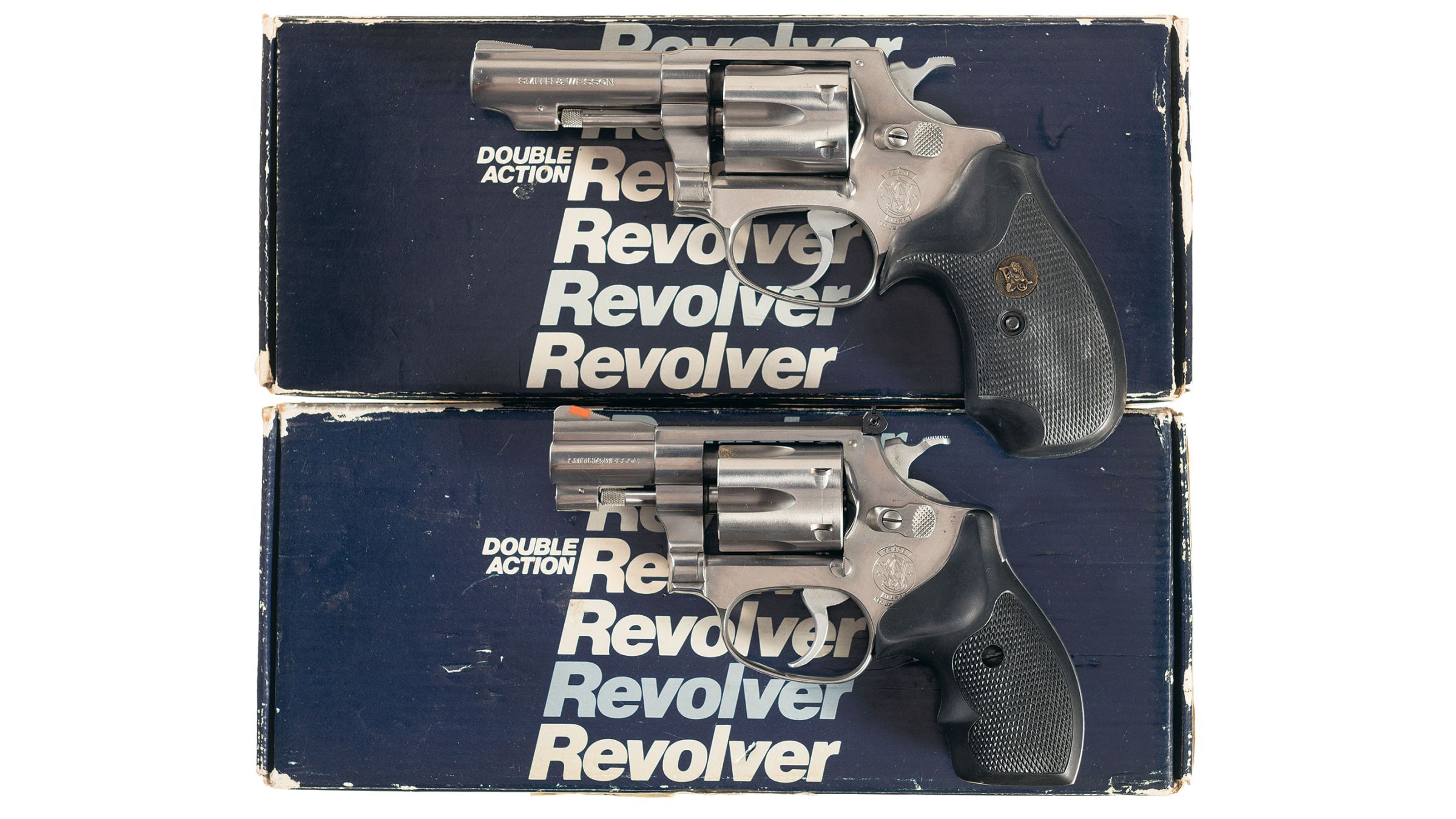 Two Smith & Wesson Double Action Revolvers with Boxes | Rock Island Auction