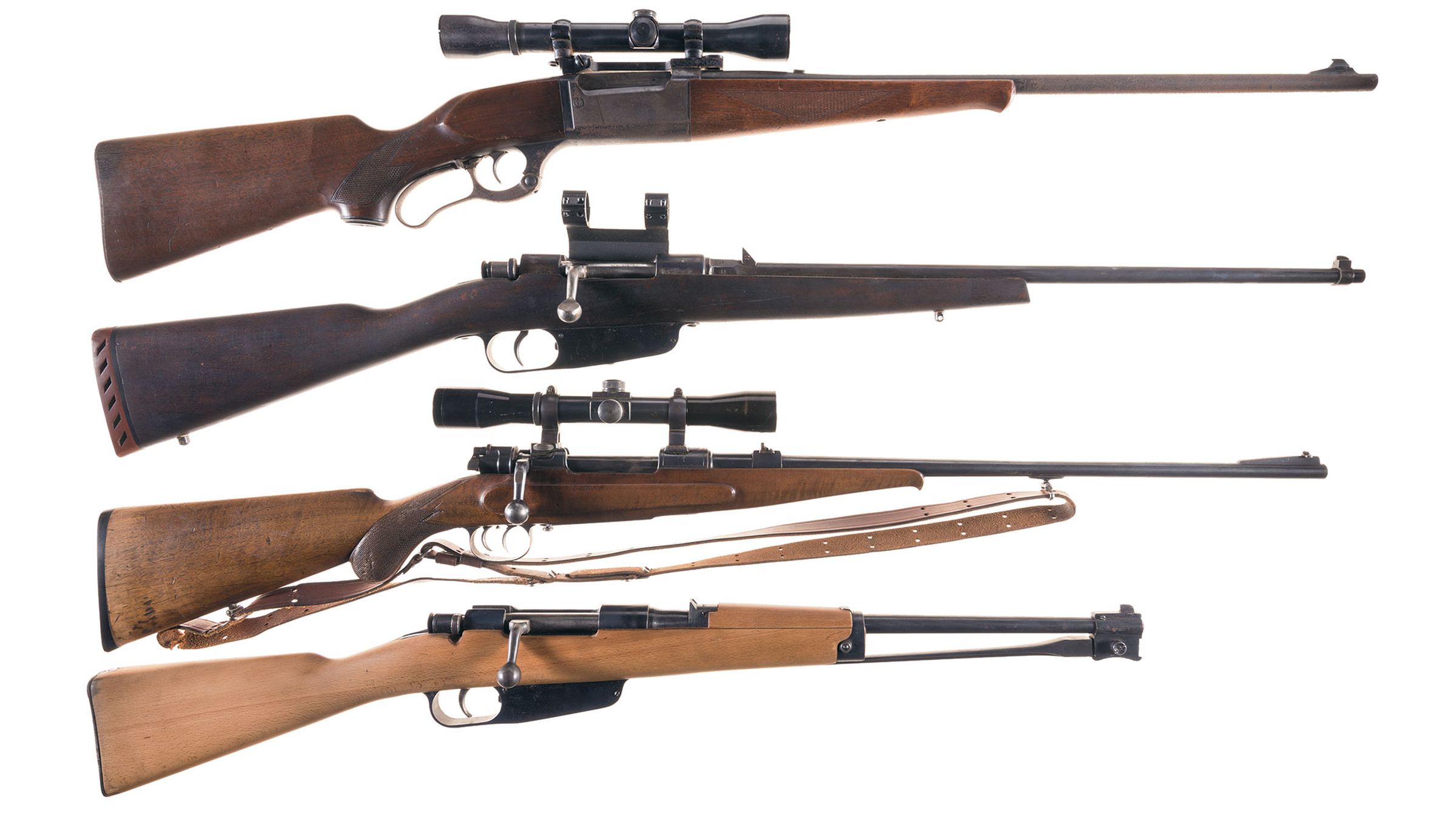 Four Rifles | Rock Island Auction
