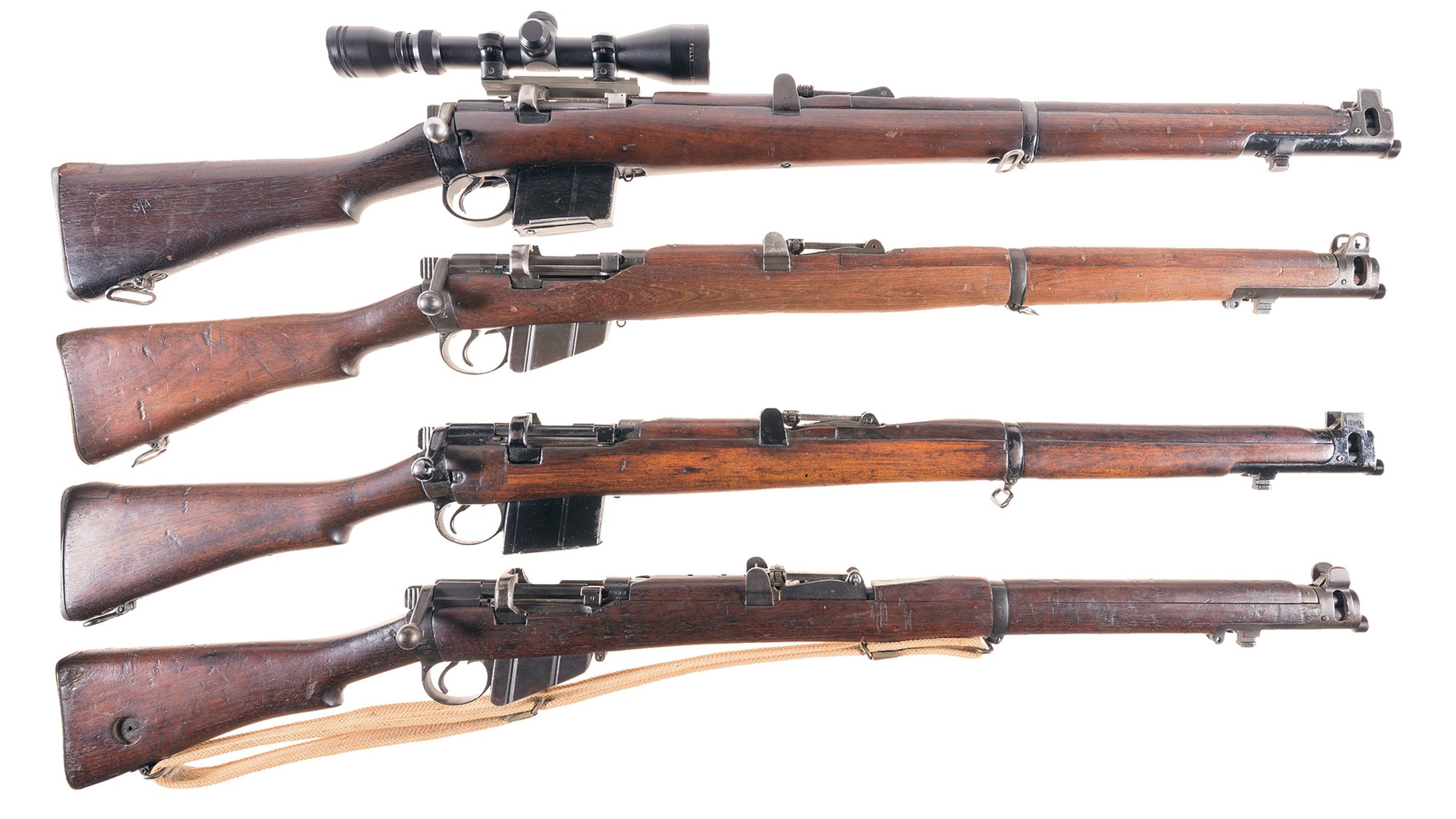 Four British Military Bolt Action Rifles | Rock Island Auction