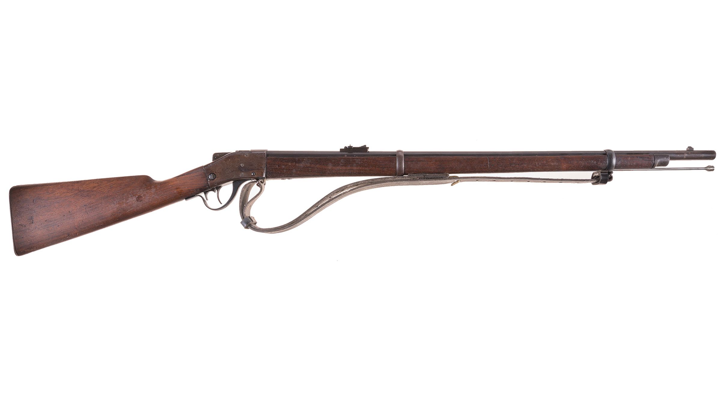 Rare Sharps-Borchardt Model 1878 Falling Block Military Rifle | Rock ...