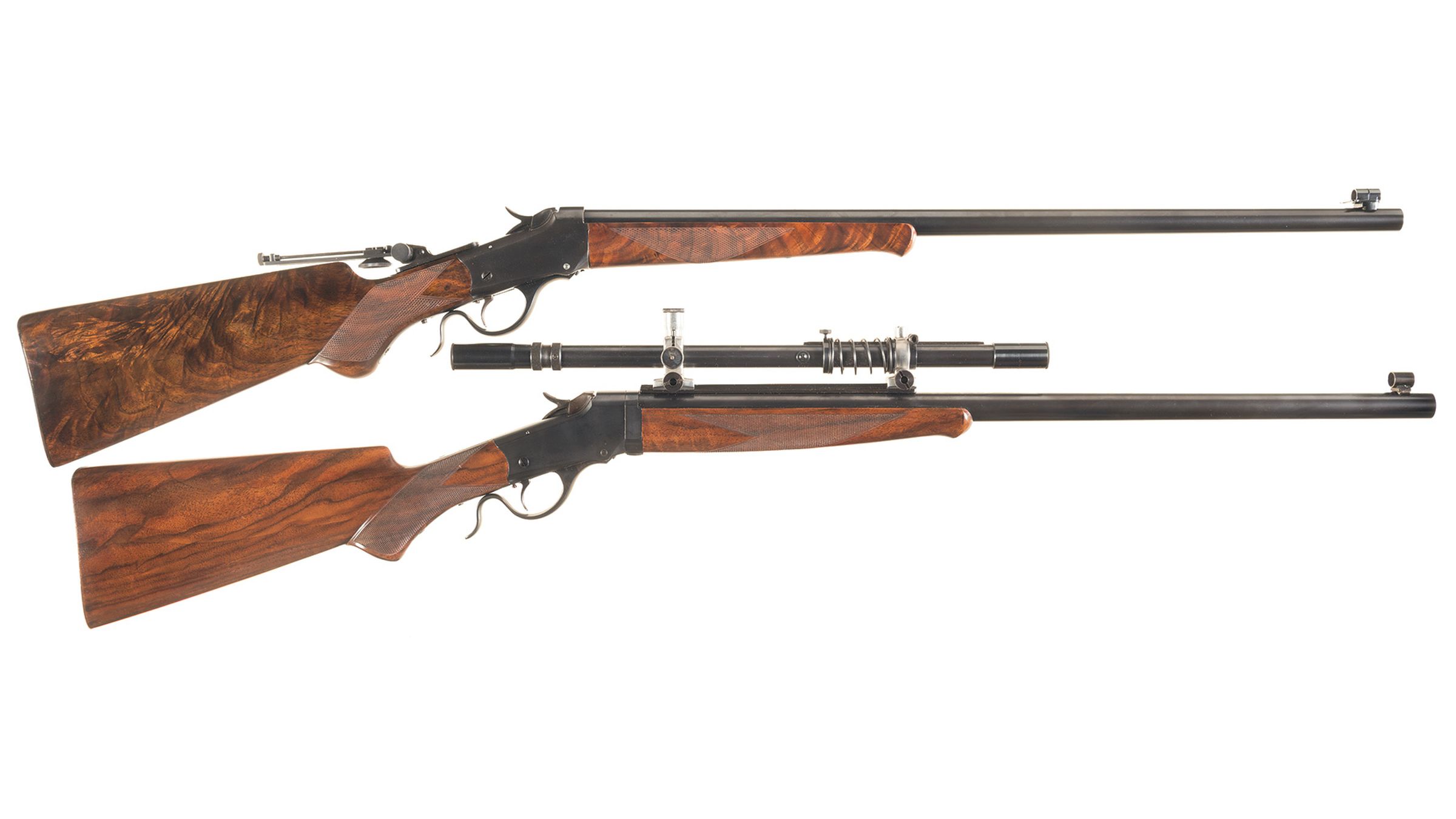 Two Antique Winchester Model 1885 Single Shot Rifles | Rock Island Auction