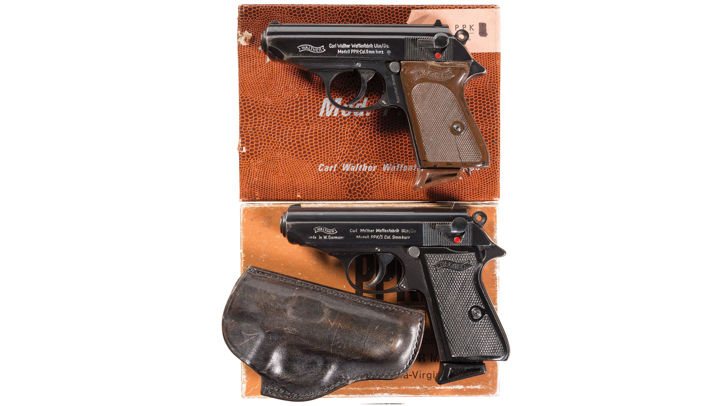 Two Walther PP-Series Pistols, w/Ex. Mags, Boxes | Rock Island Auction